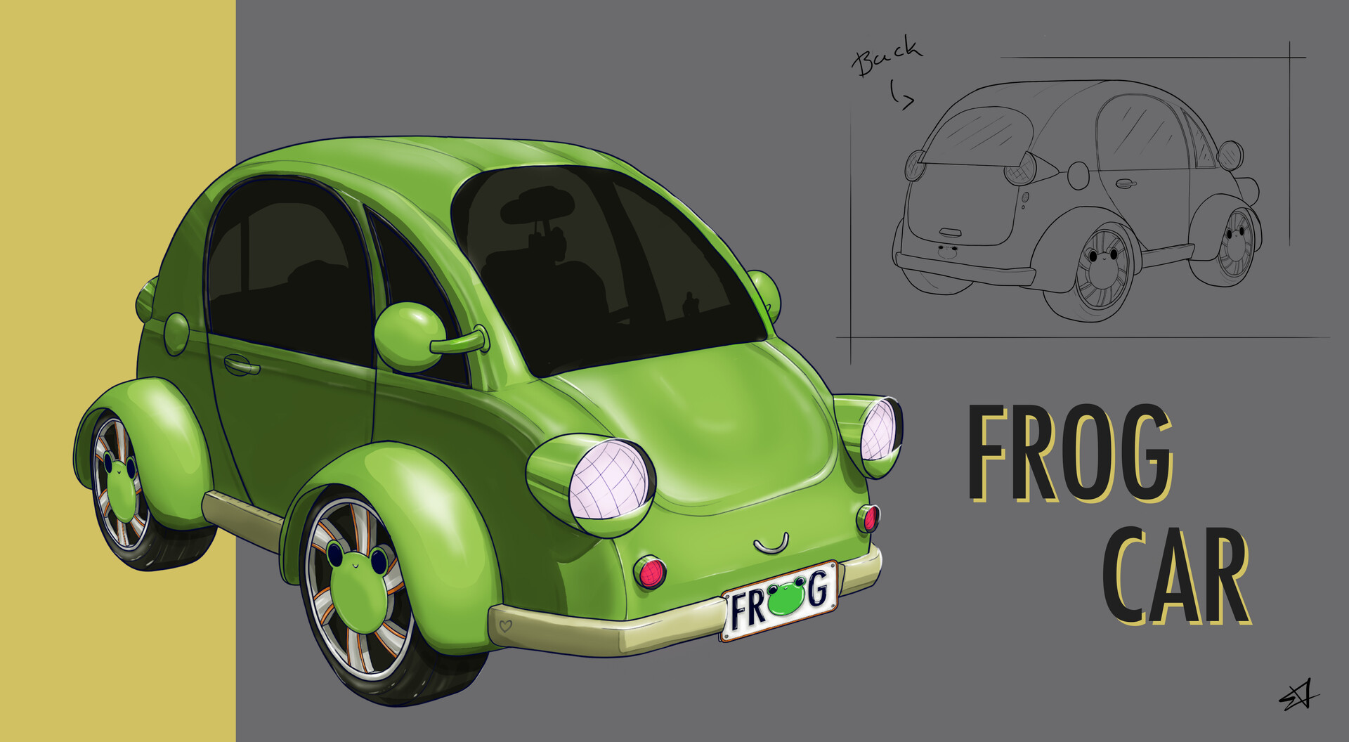 ArtStation - FROG CAR