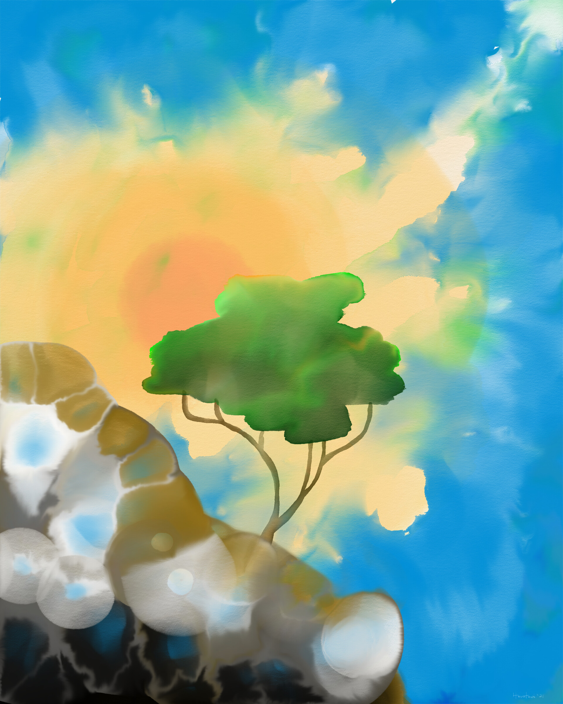 ArtStation - A Tree Grows In...