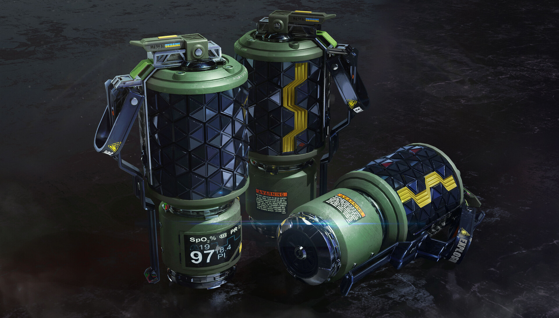 Serhii 'Dagrey' Bilievtsov - Grenade