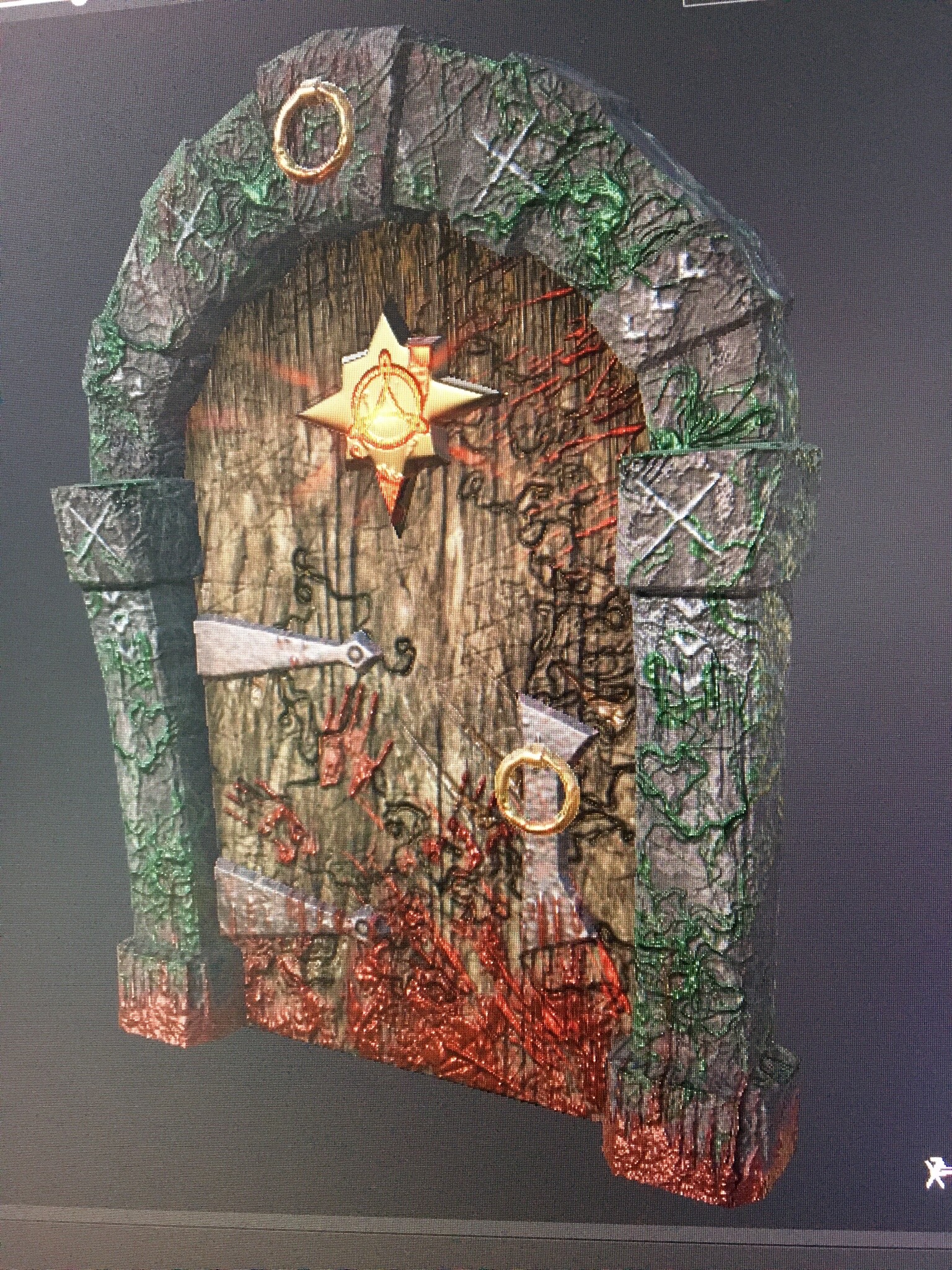 ArtStation - Dungeon door