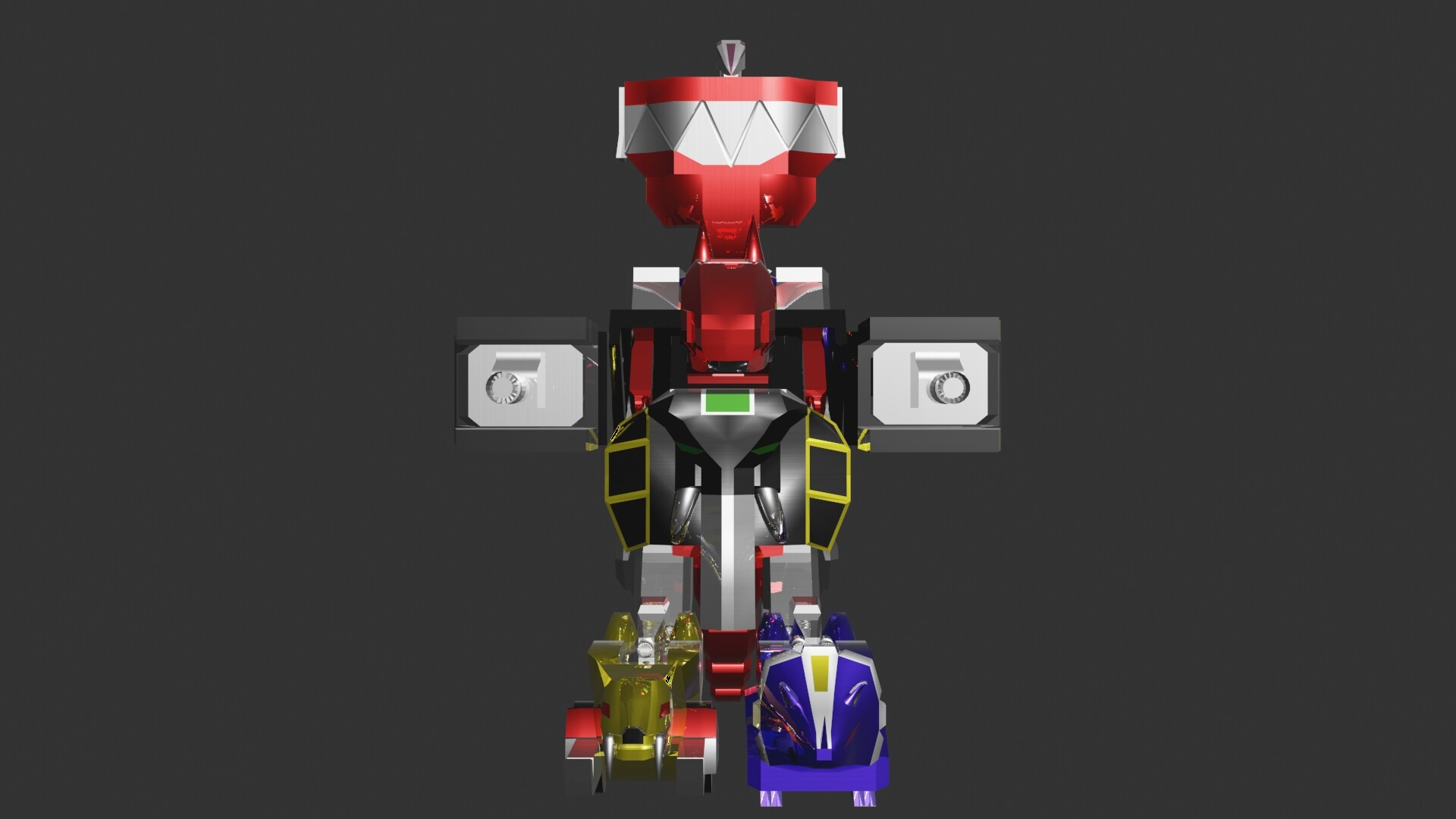Alvaro Rodriguez - Mighty Morphin Power Rangers Megazord-Ultrazord ...