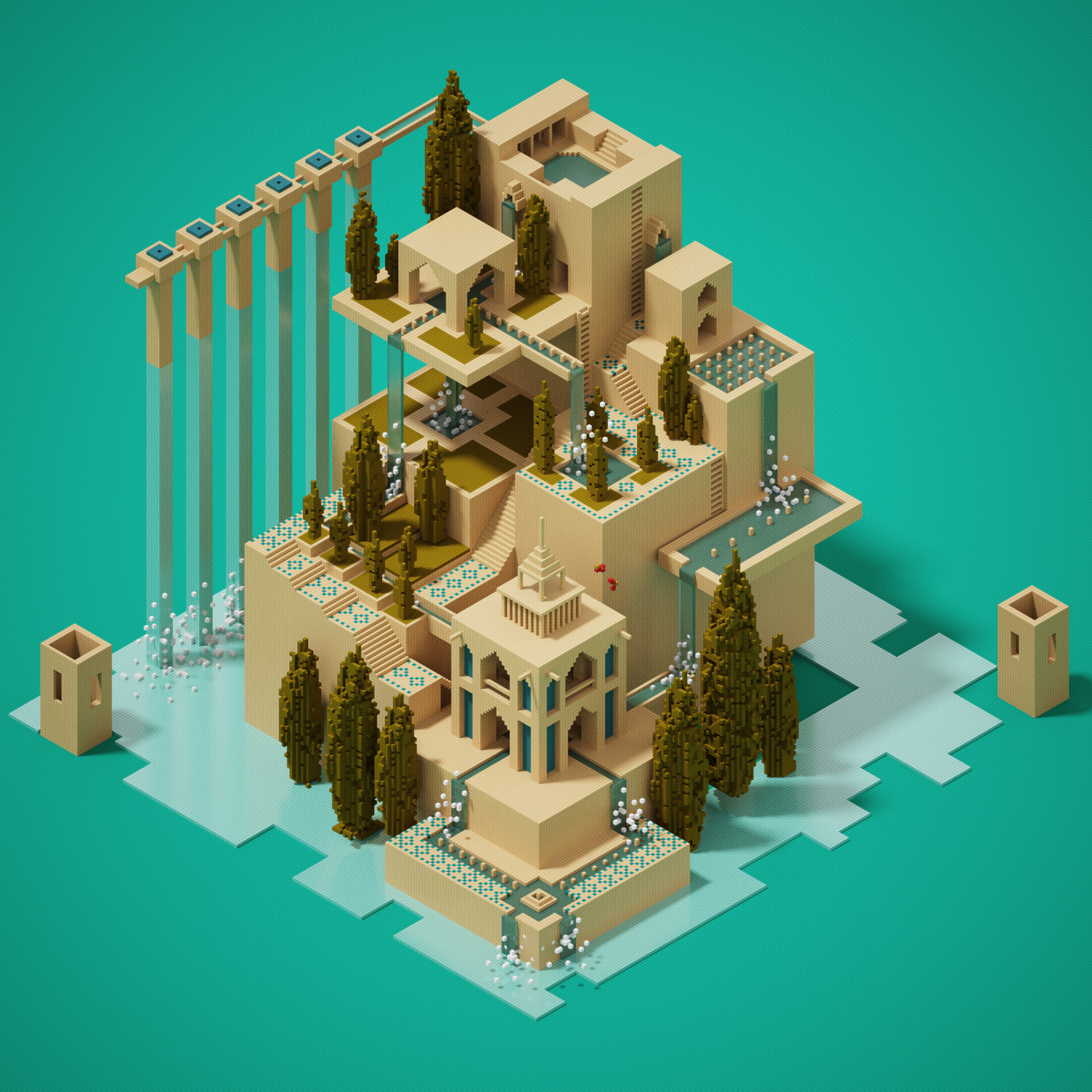 ArtStation - Fin Garden