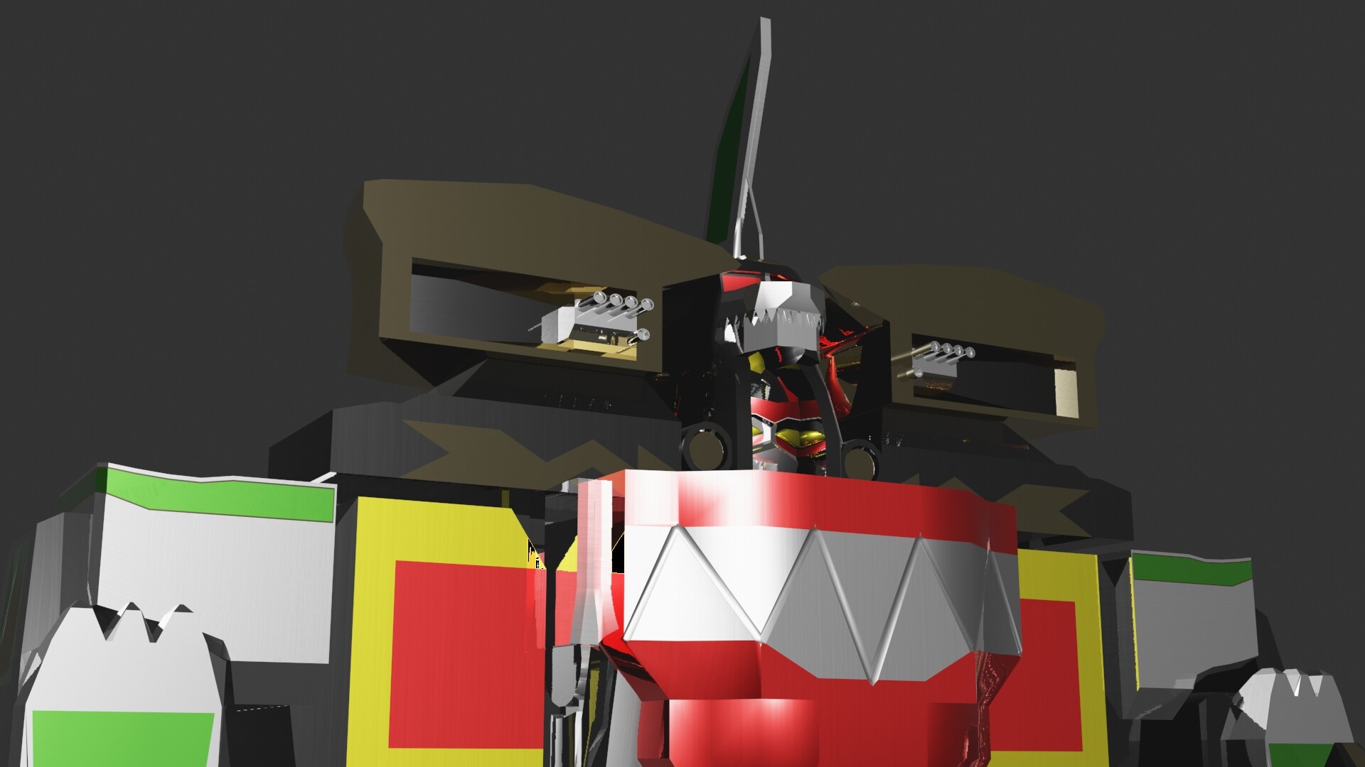 Alvaro Rodriguez - Mighty Morphin Power Rangers Megazord-Ultrazord ...