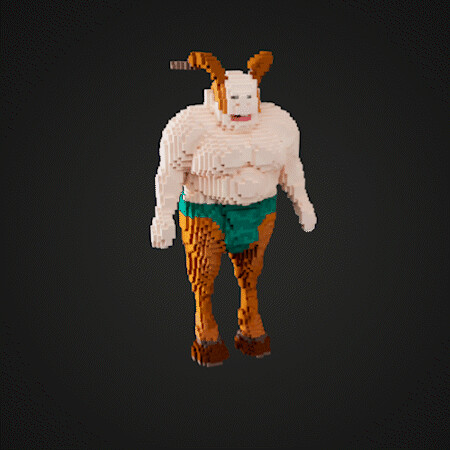 ArtStation - Sylvan {52x29x96 Voxels}