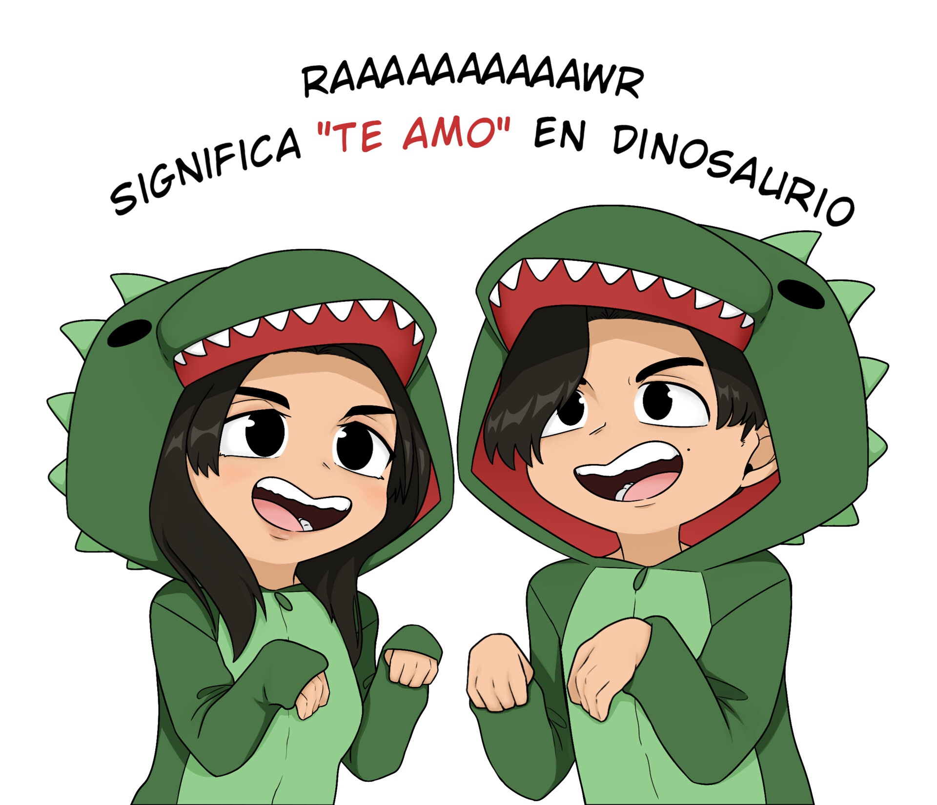 ArtStation - Rawr significa ¨Te amo¨