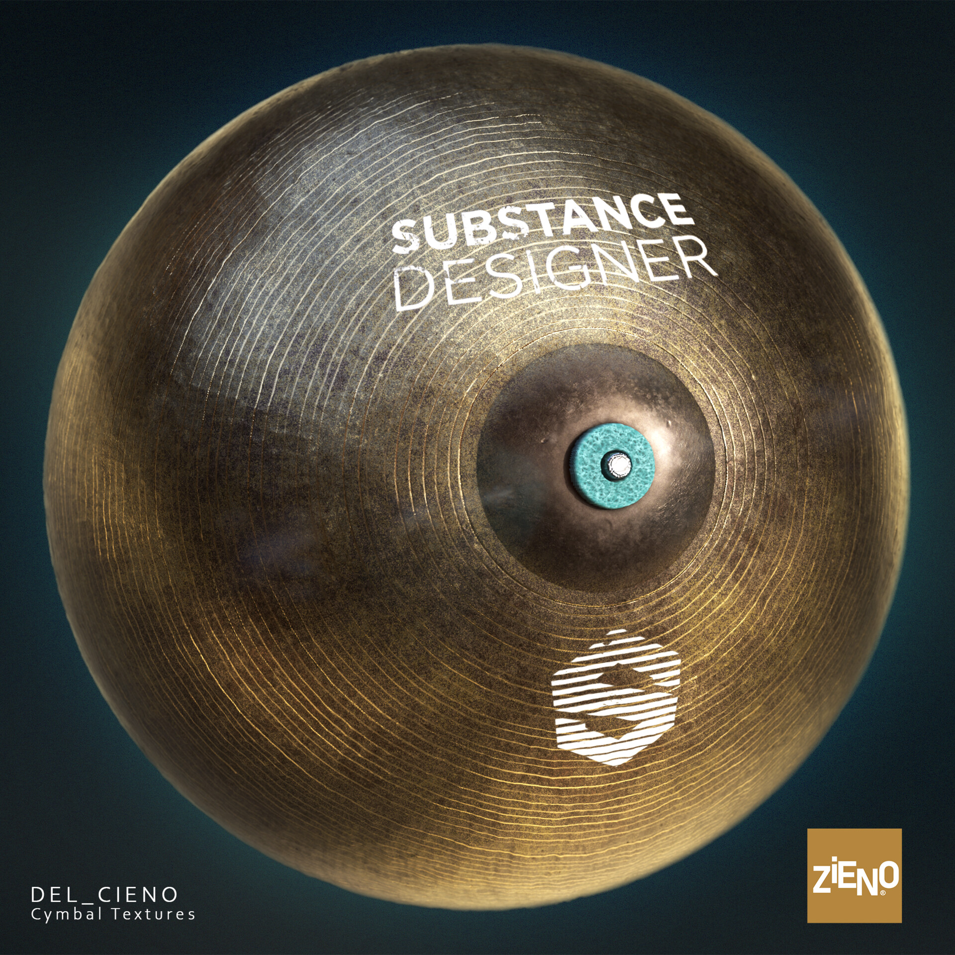 Del_cieno - Miguel Galván - Cymbal Textures - Substance Designer
