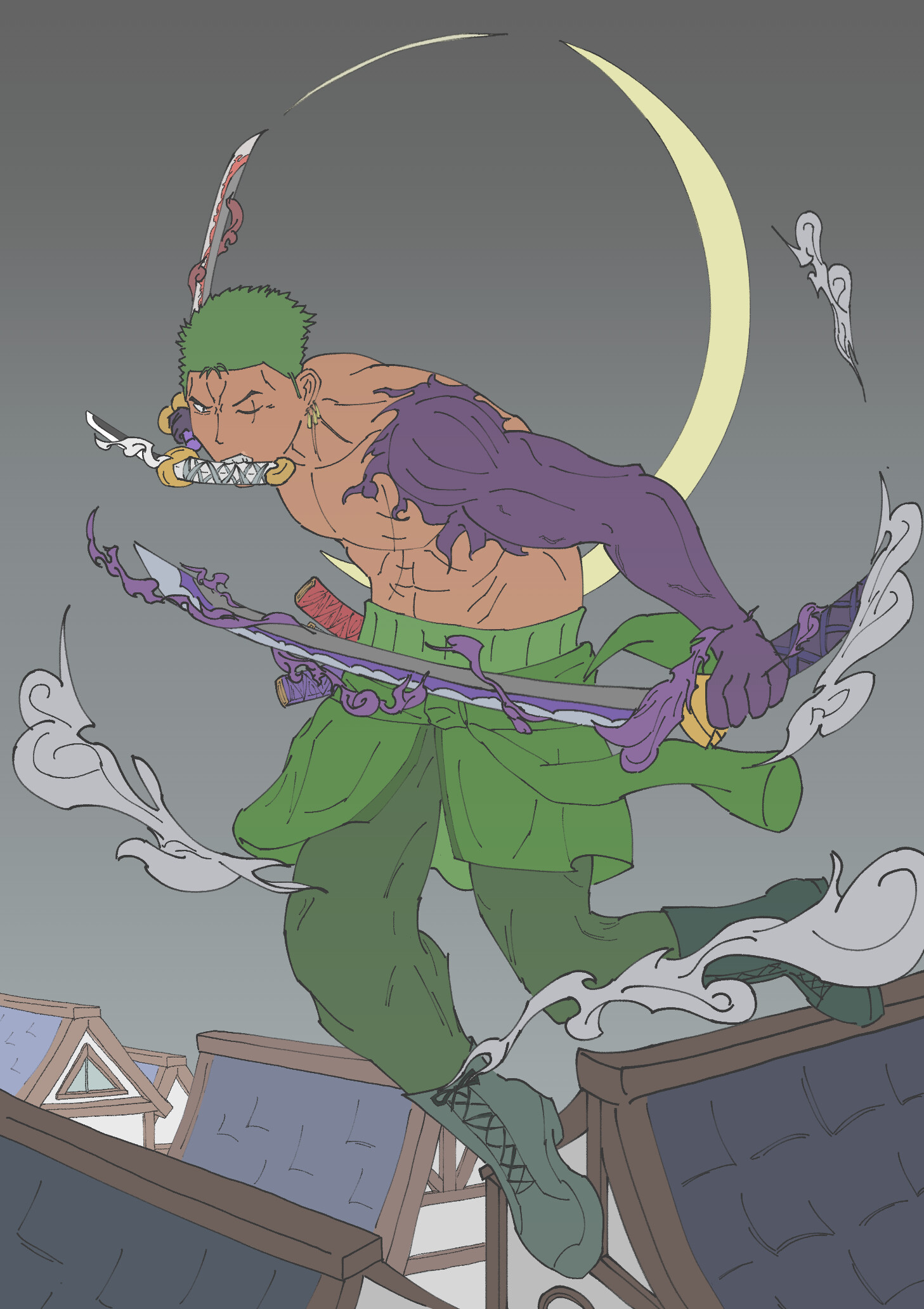 ArtStation - ZORO_fan art