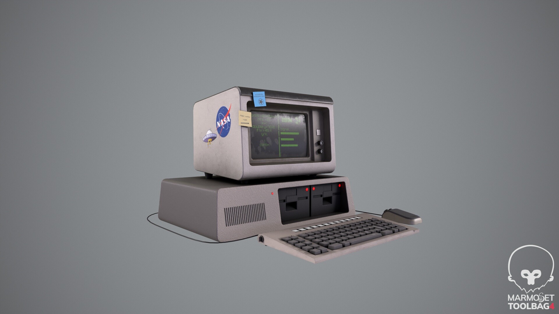 ArtStation - Old Computer