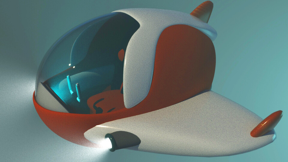 ArtStation - Astroboy's spaceship