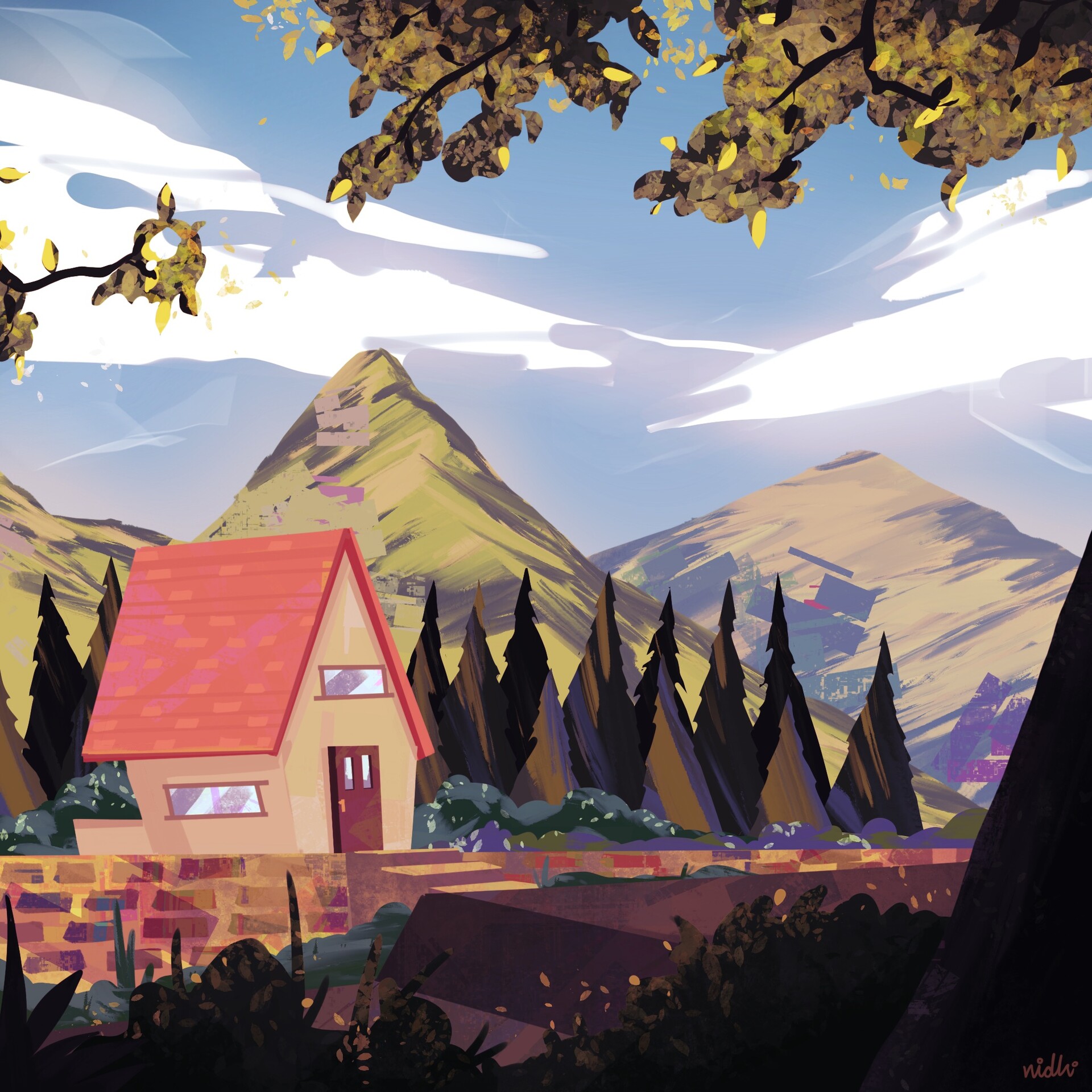 ArtStation - Countryside Living - Concept Art