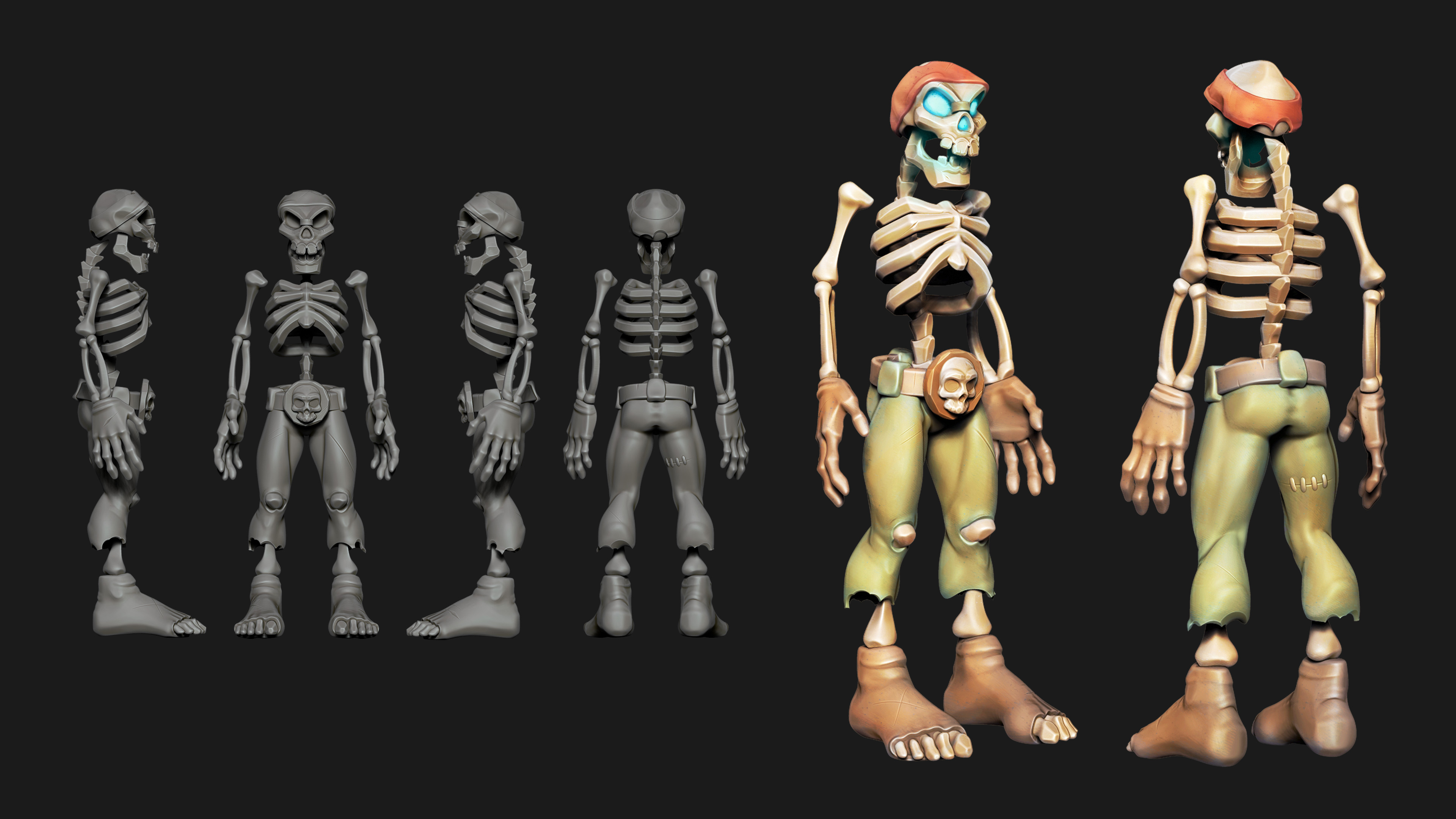 Andrew Milton - Fantasy Pirate Concepts / Sculpts