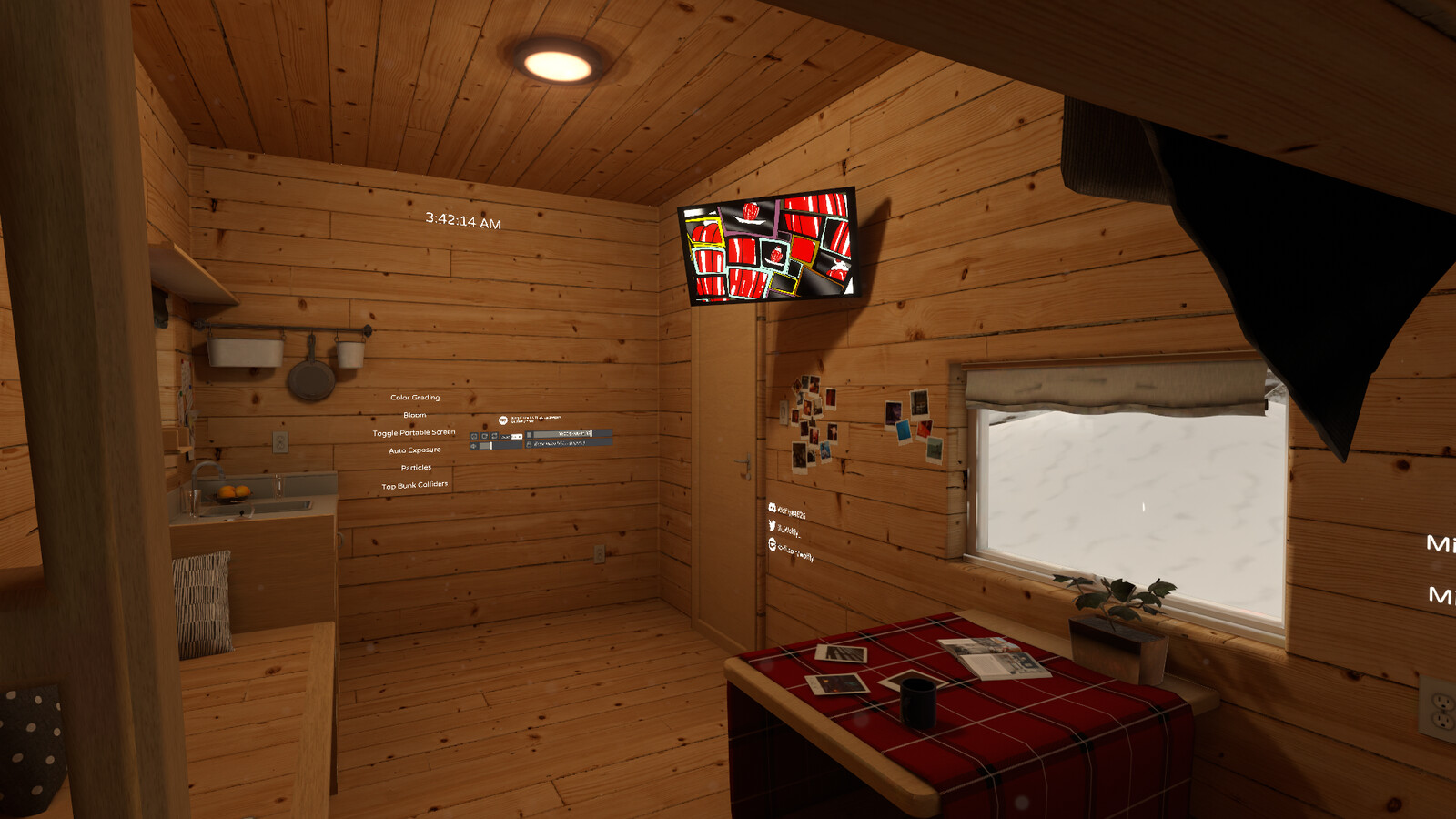 Wolfly - Pinewood Cabin - VRChat World