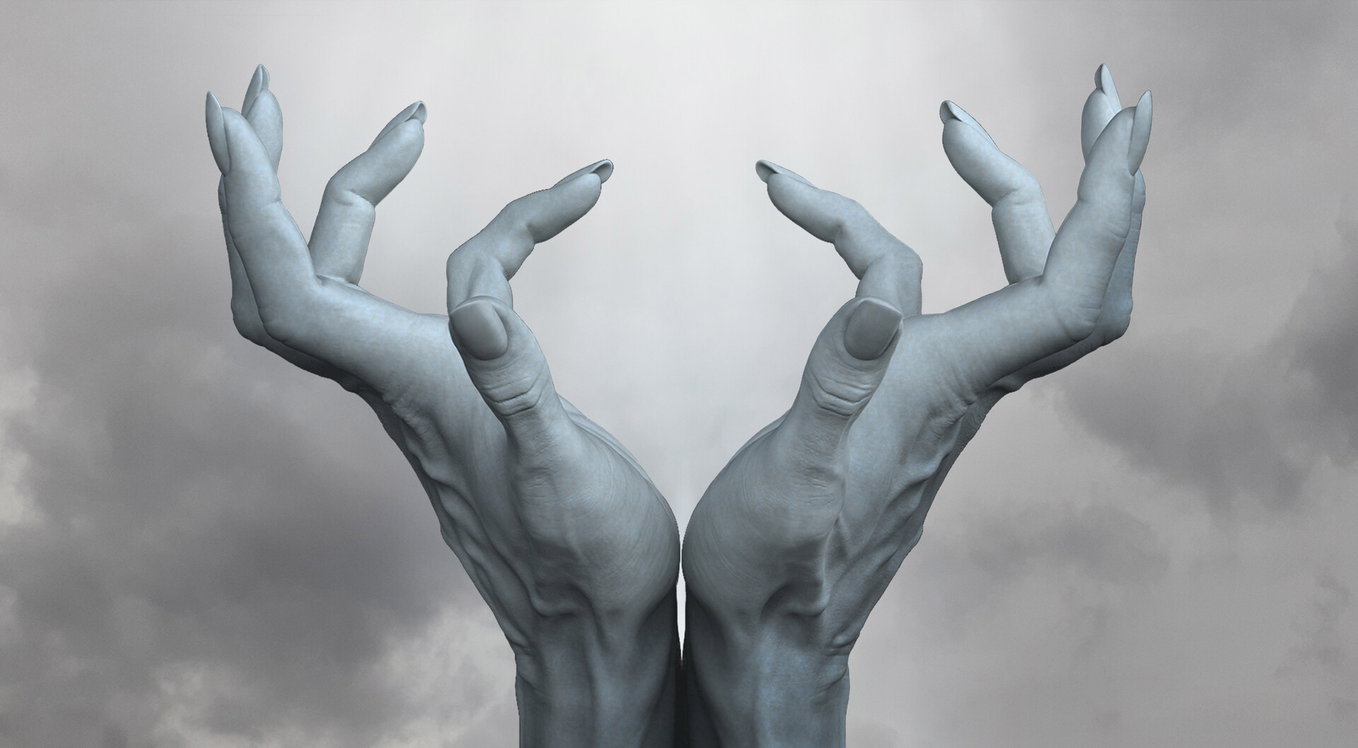 ArtStation - 3D hand sculpture