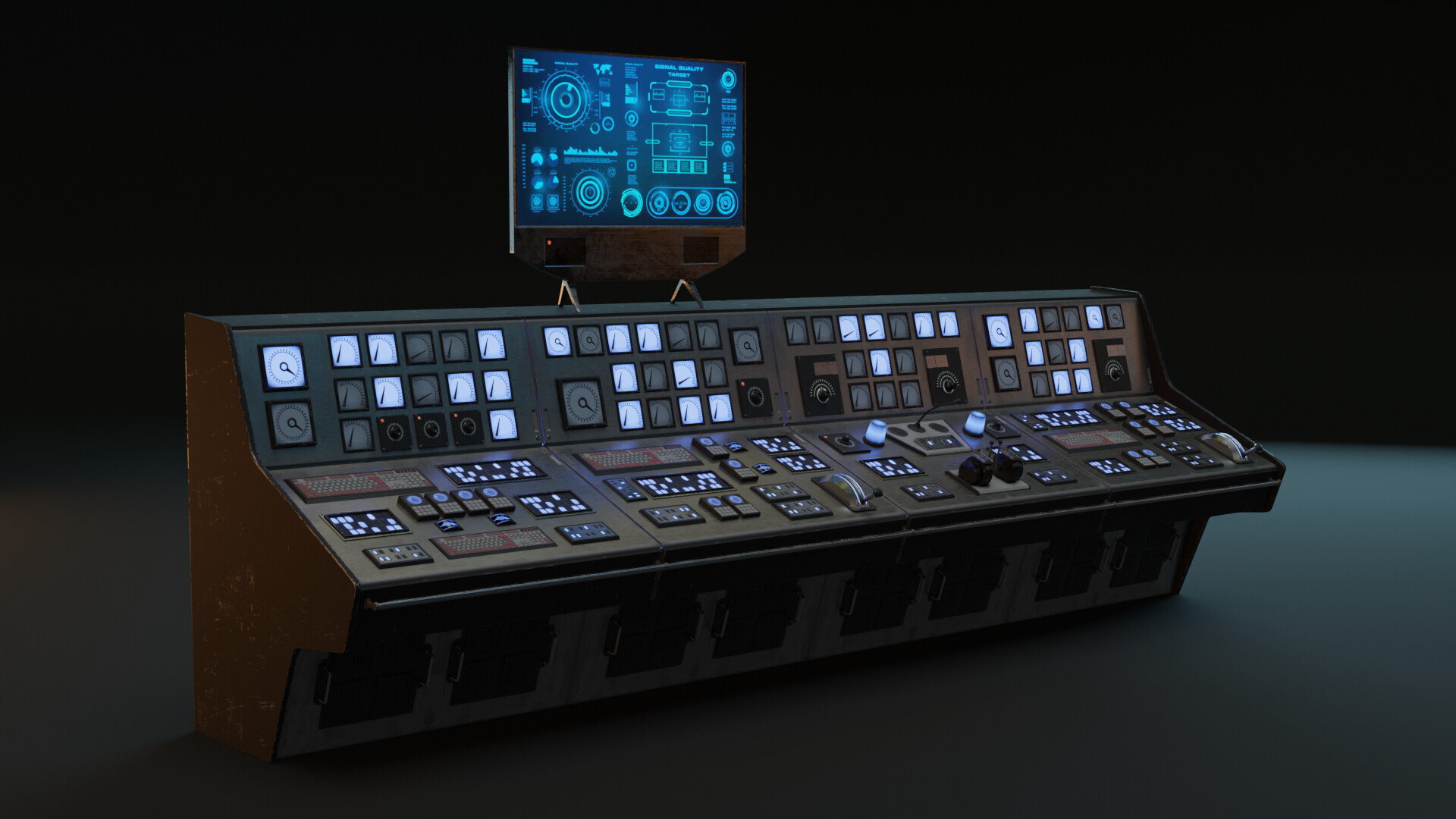 Roger Casajuana - Sci-fi Control Panel