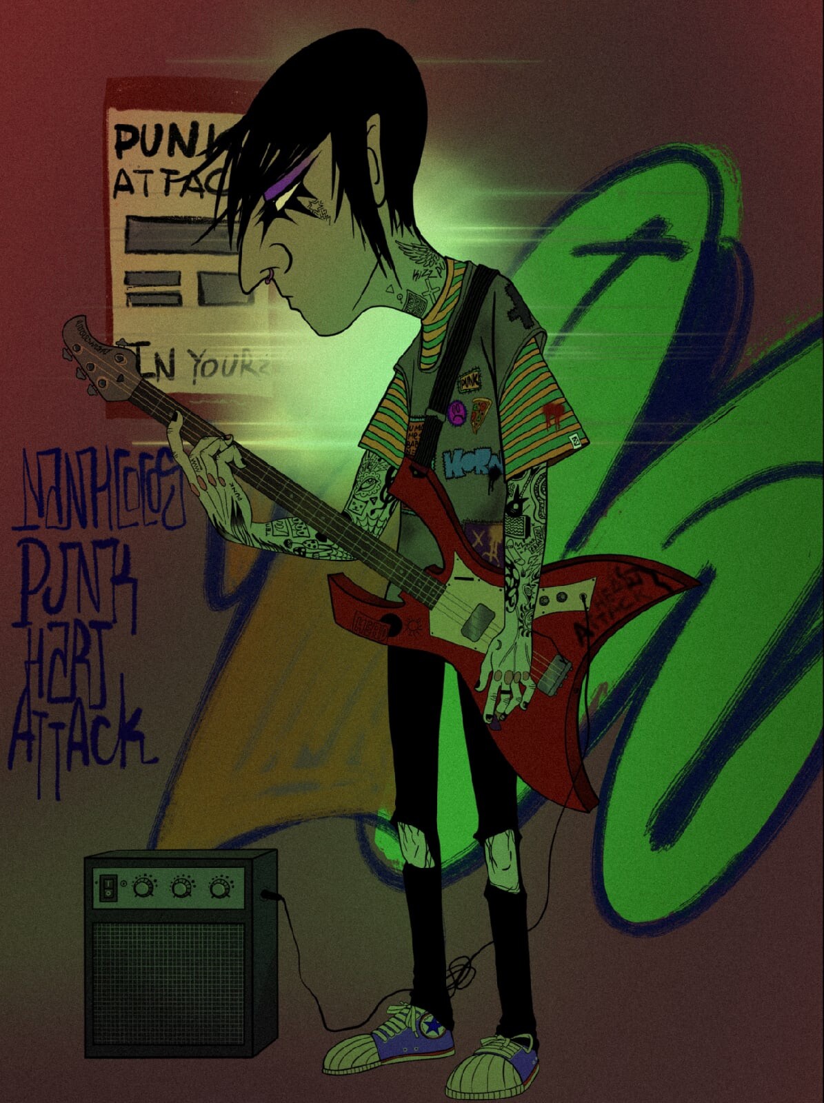 ArtStation - Punk attack