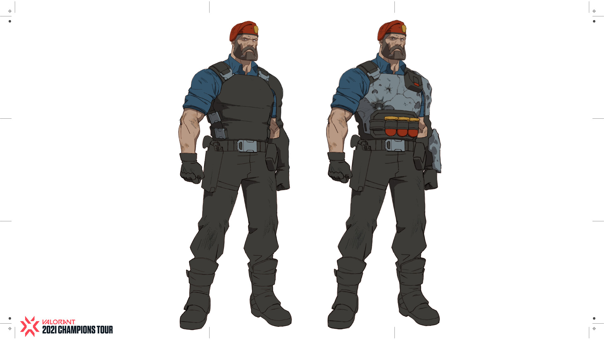 andrius-matijosius-bandito-brimstone-model-sheet.jpg (1920×1080)-花瓣网