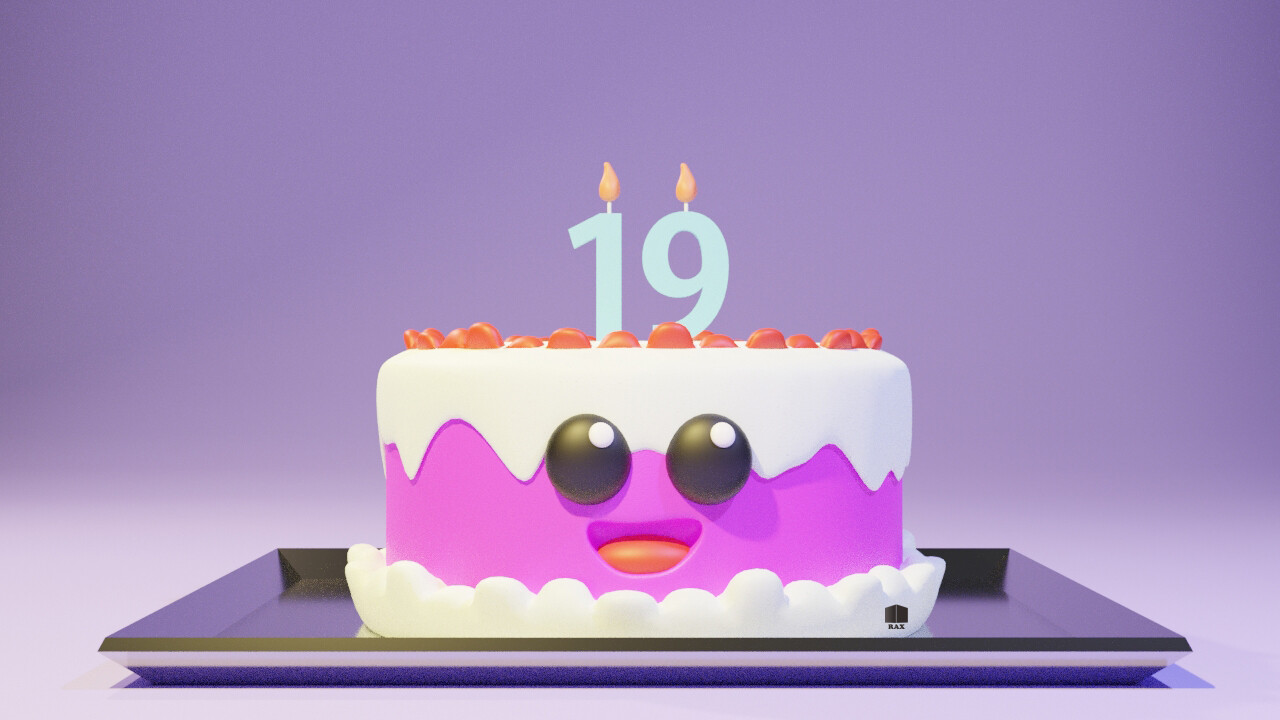 ArtStation - 19th Cake