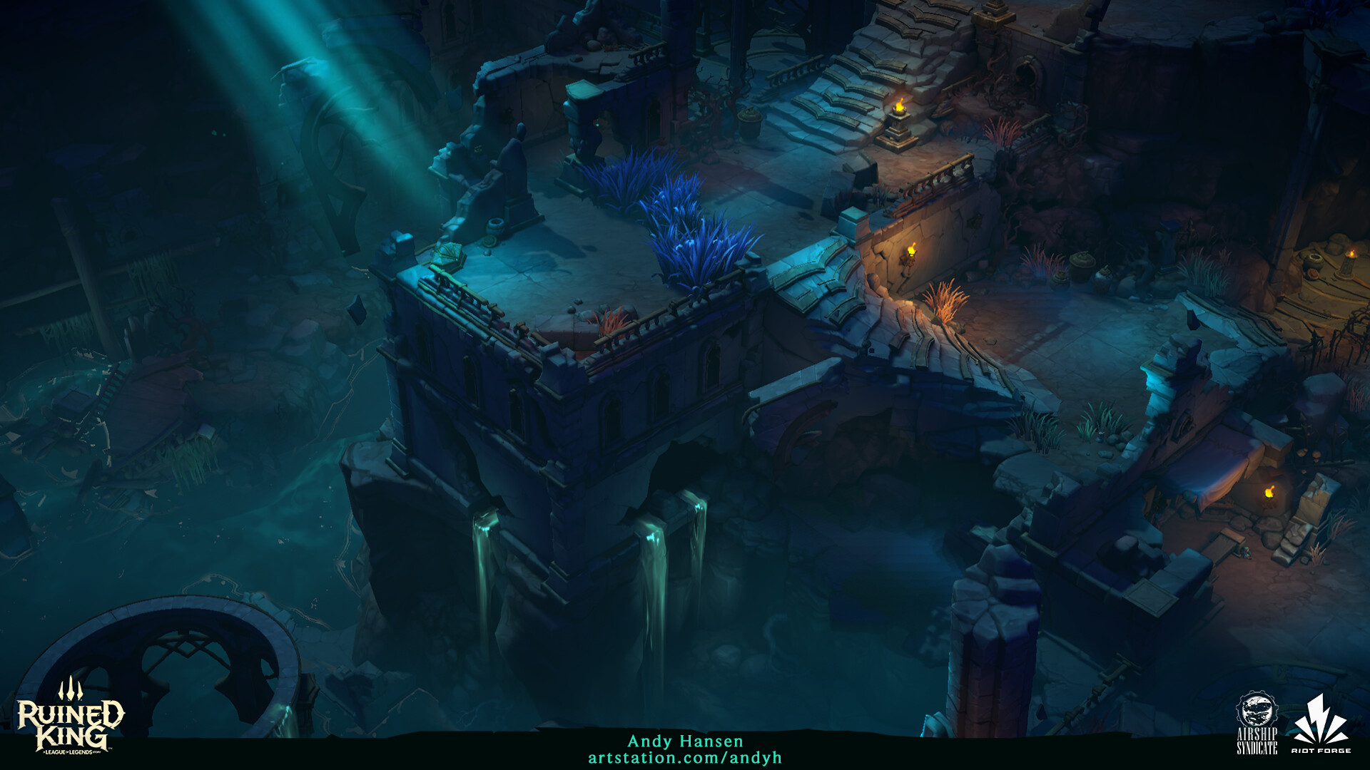 Andy Hansen - Ruined King | Shadow Isles Lighting and Worldbuilding