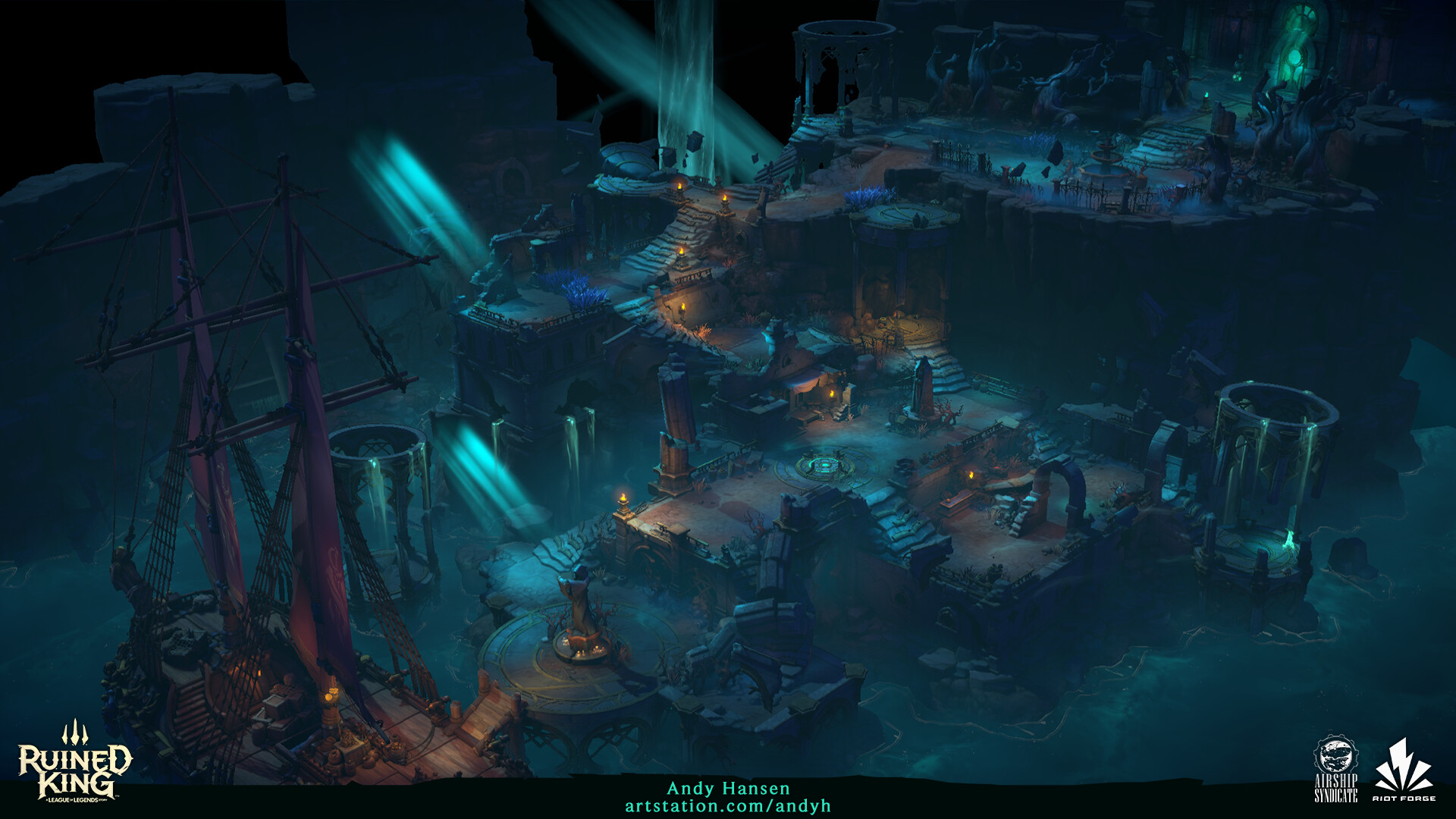 Andy Hansen - Ruined King | Shadow Isles Lighting and Worldbuilding