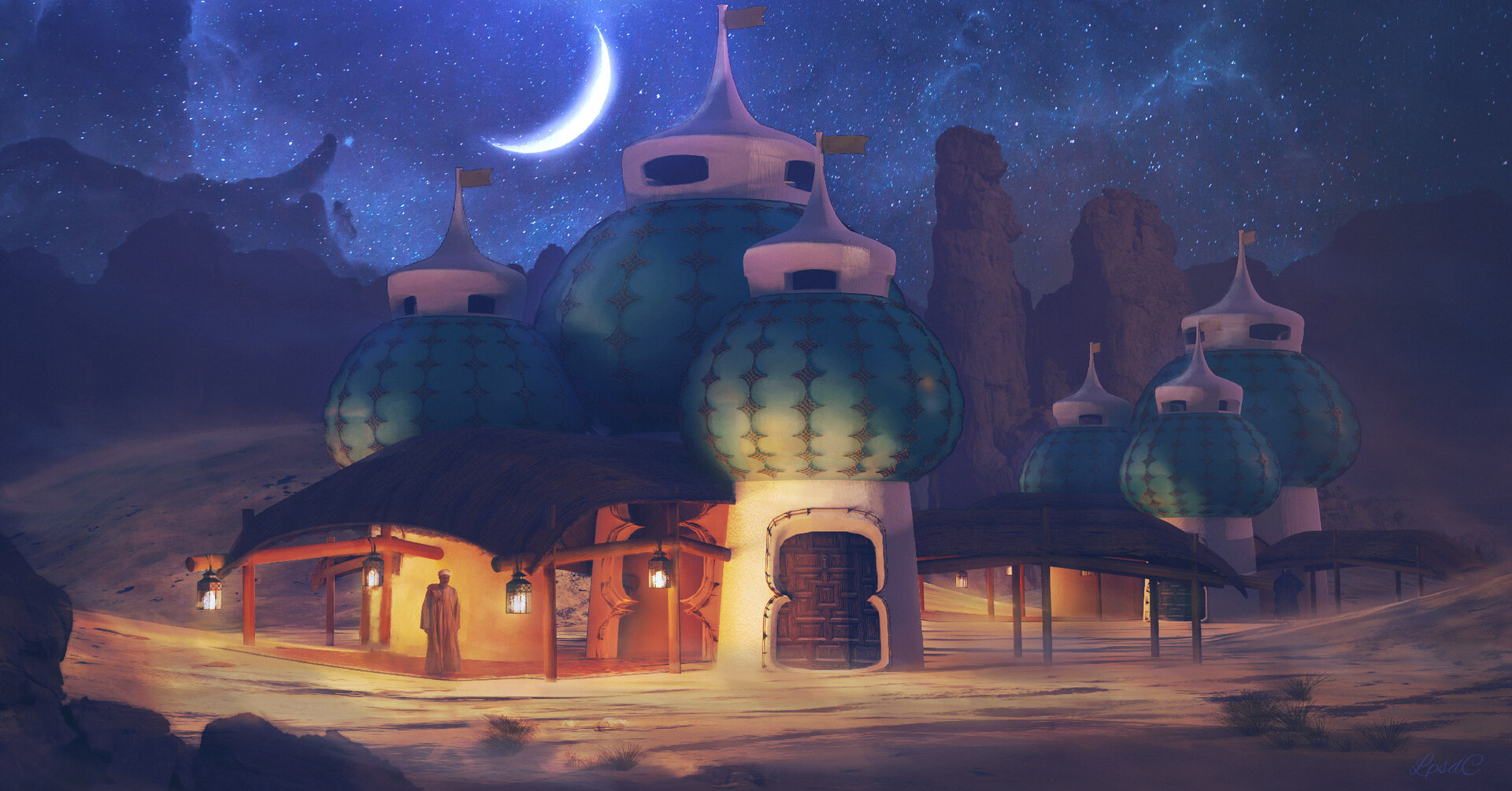 ArtStation - Small Dune Palace