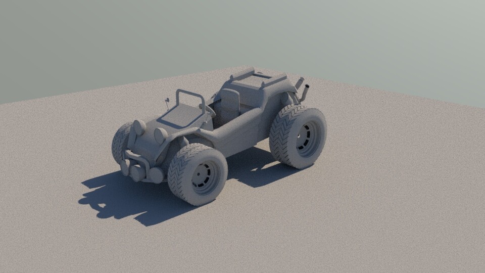 ArtStation - Gorillaz Geep Car