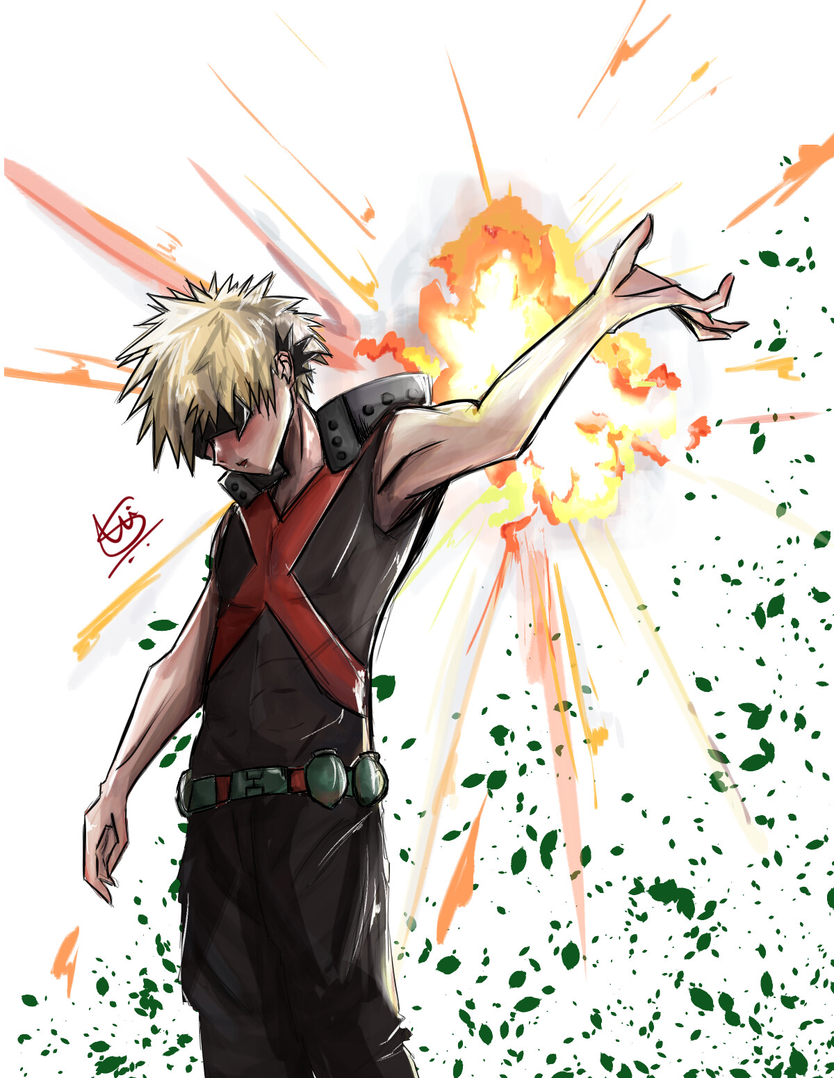 Artstation Katsuki Bakugou