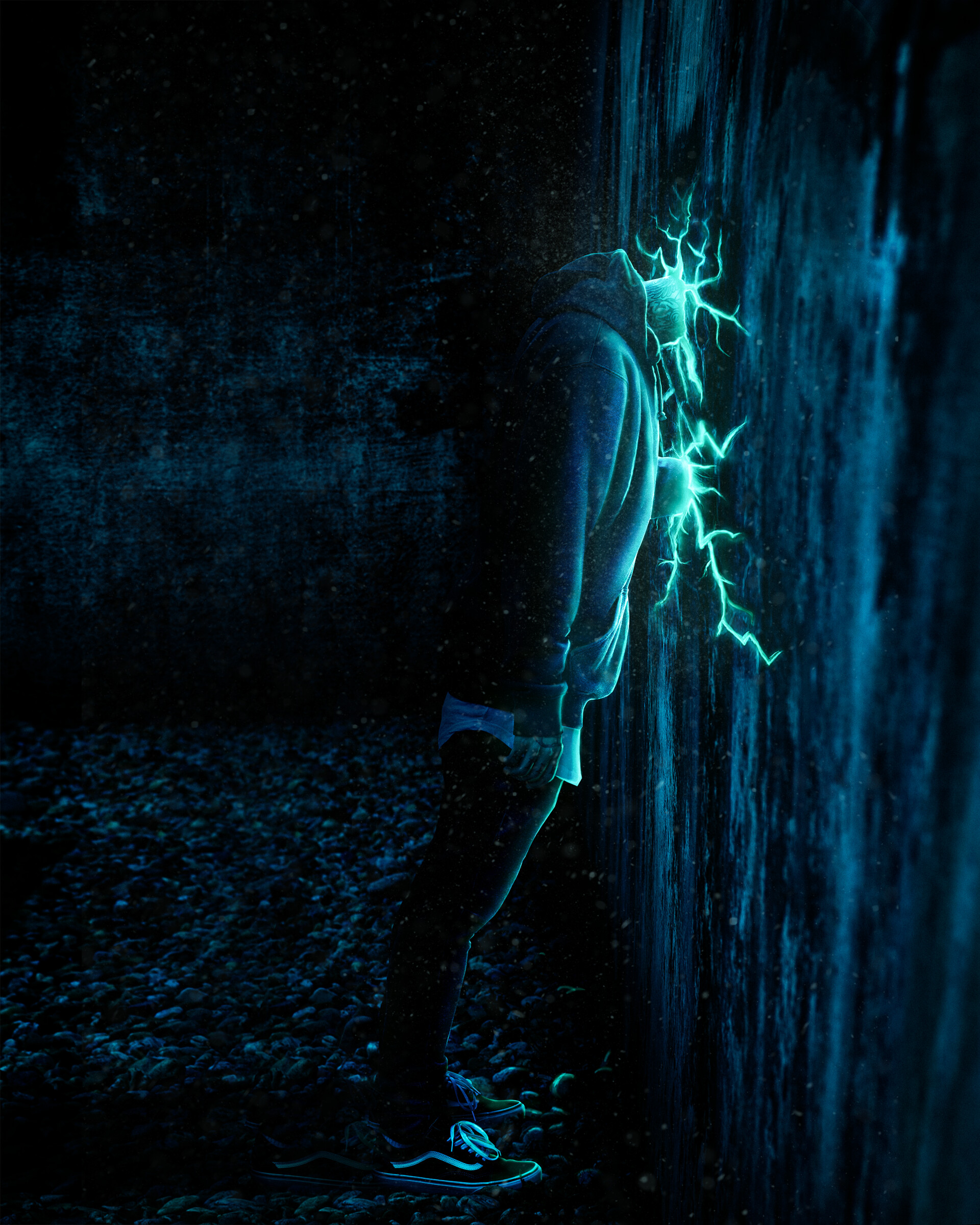 ArtStation - Head against the wall