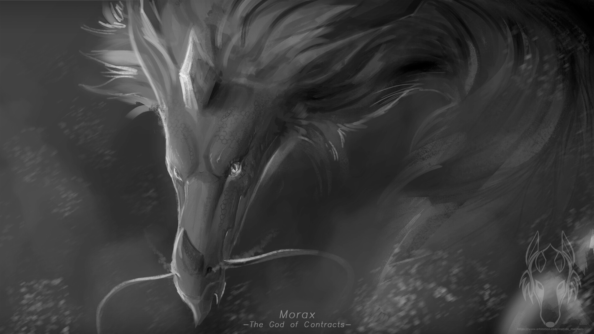 ArtStation - Morax-The God of Contracts