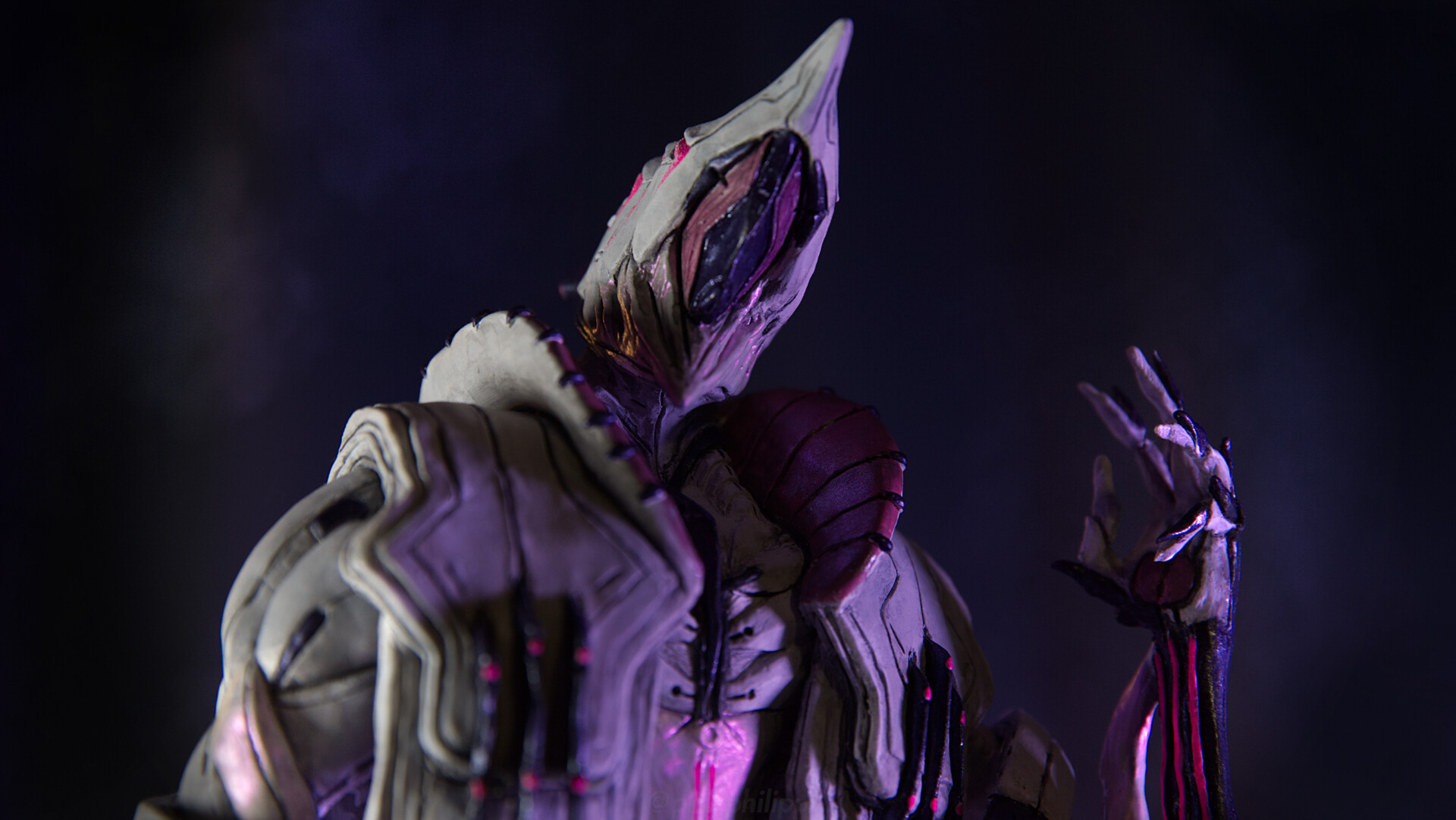 Sevagoth collectible display figurine - Fan Art - Warframe Forums