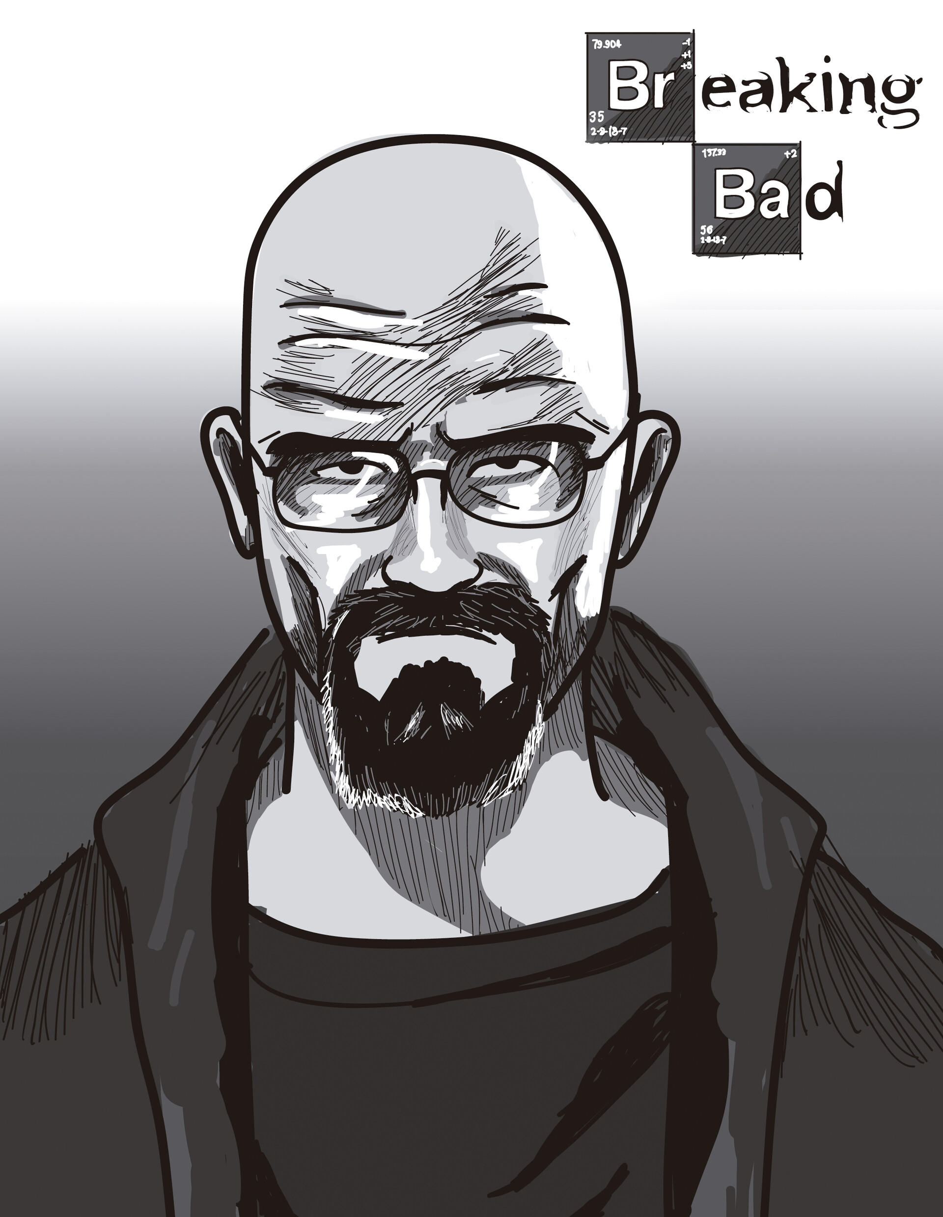 ArtStation - Fanart Braking Bad