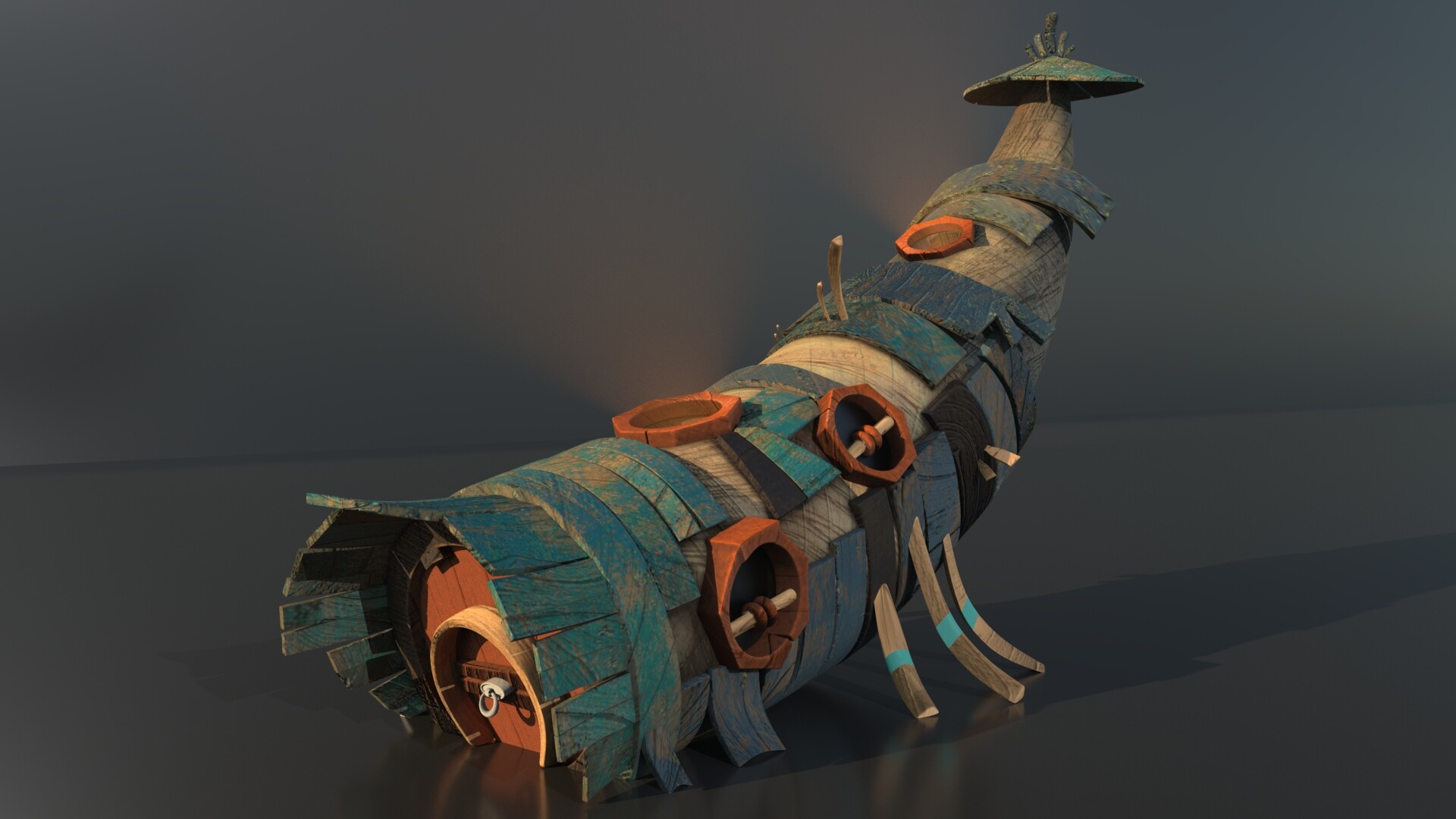 ArtStation - Stylized Hut