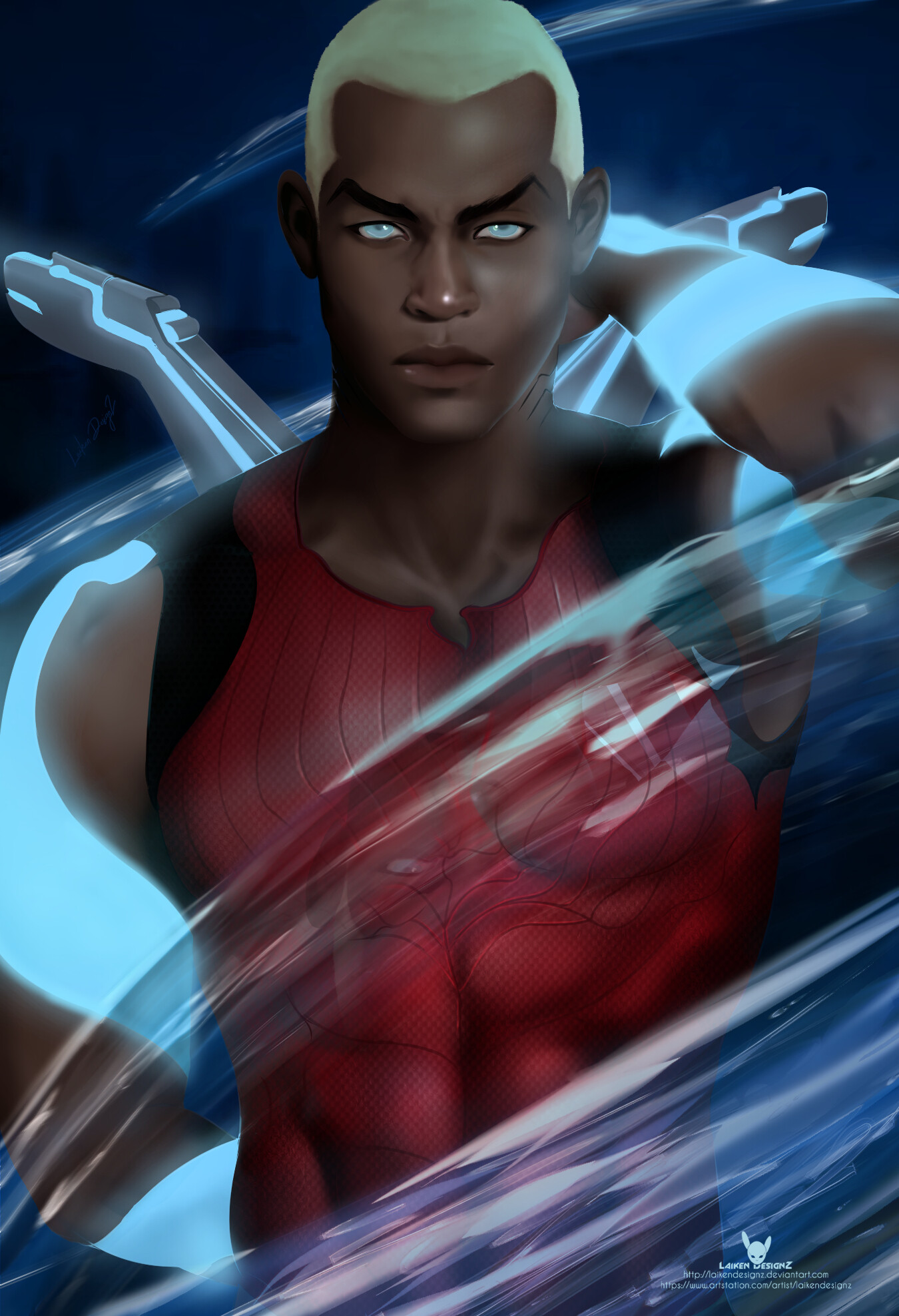 ArtStation - Young Justice: Aqua Lad