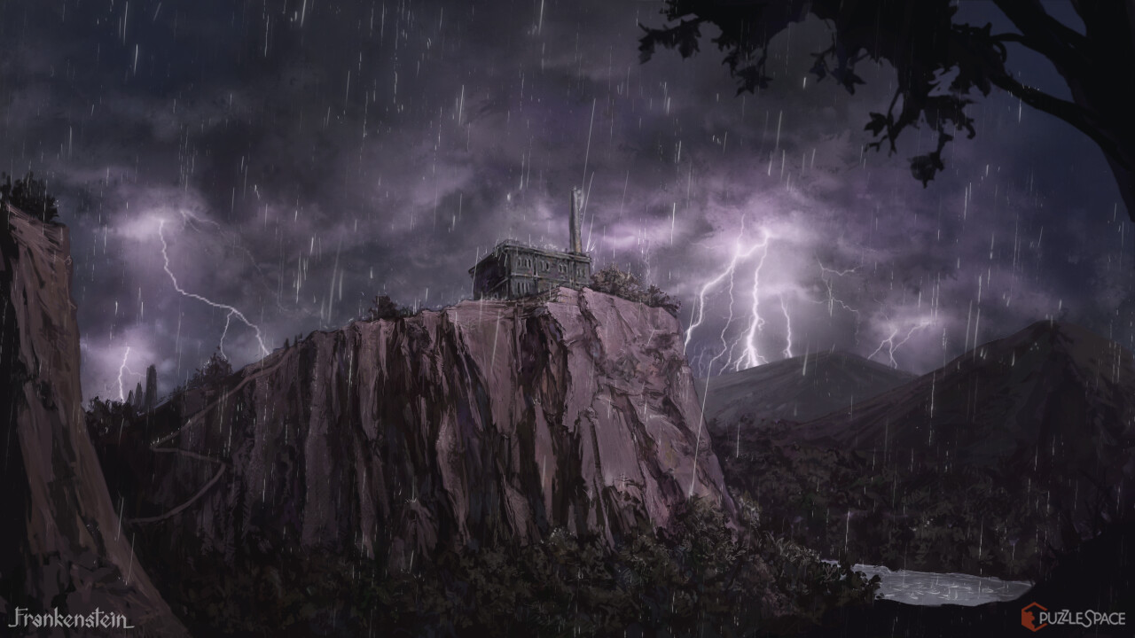 ArtStation - Frankenstein Scene Morgue