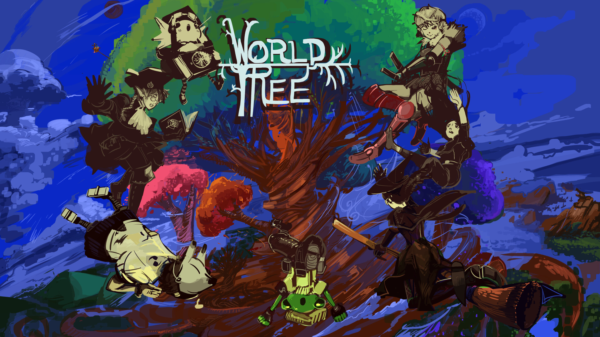ArtStation - World Tree - Game Project