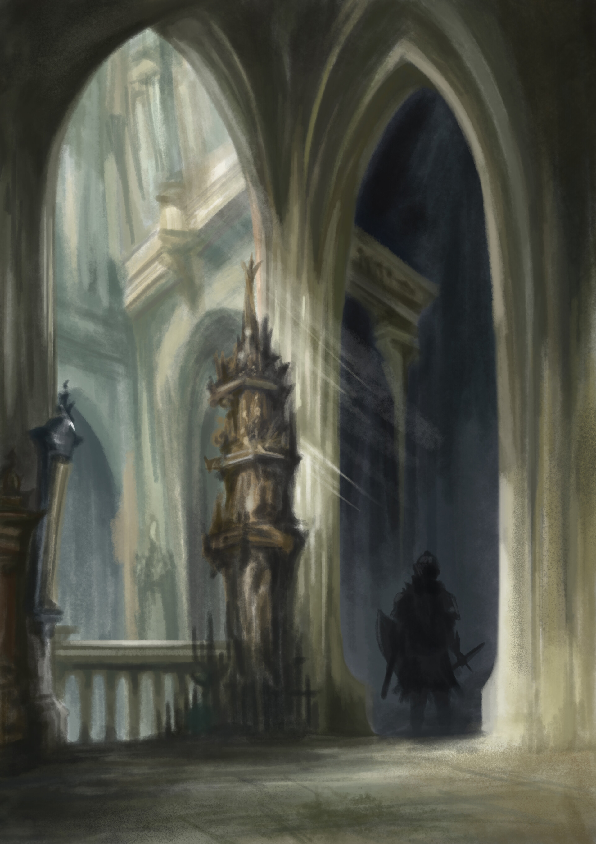 ArtStation - Dark Souls 3 - environmental concept