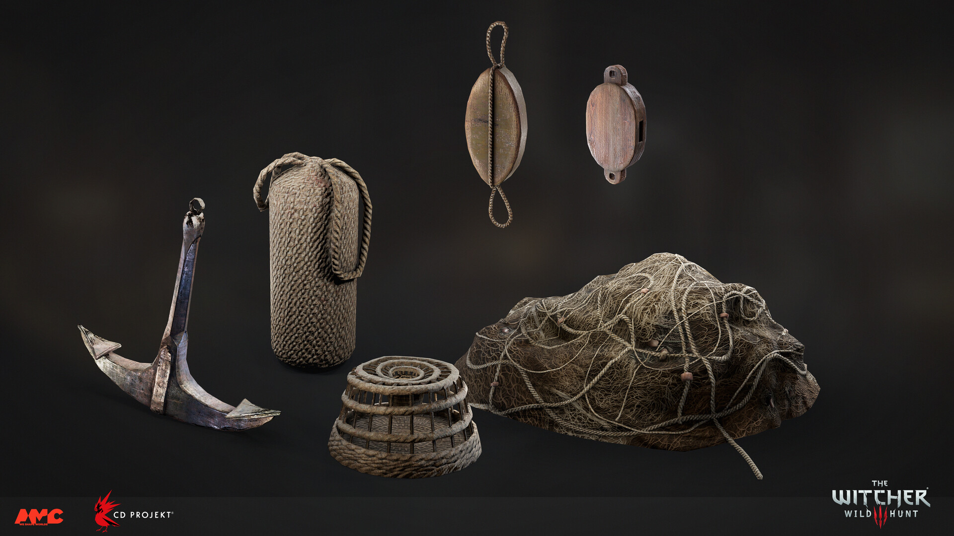 AMC Studio - Witcher 3 - Prop sets