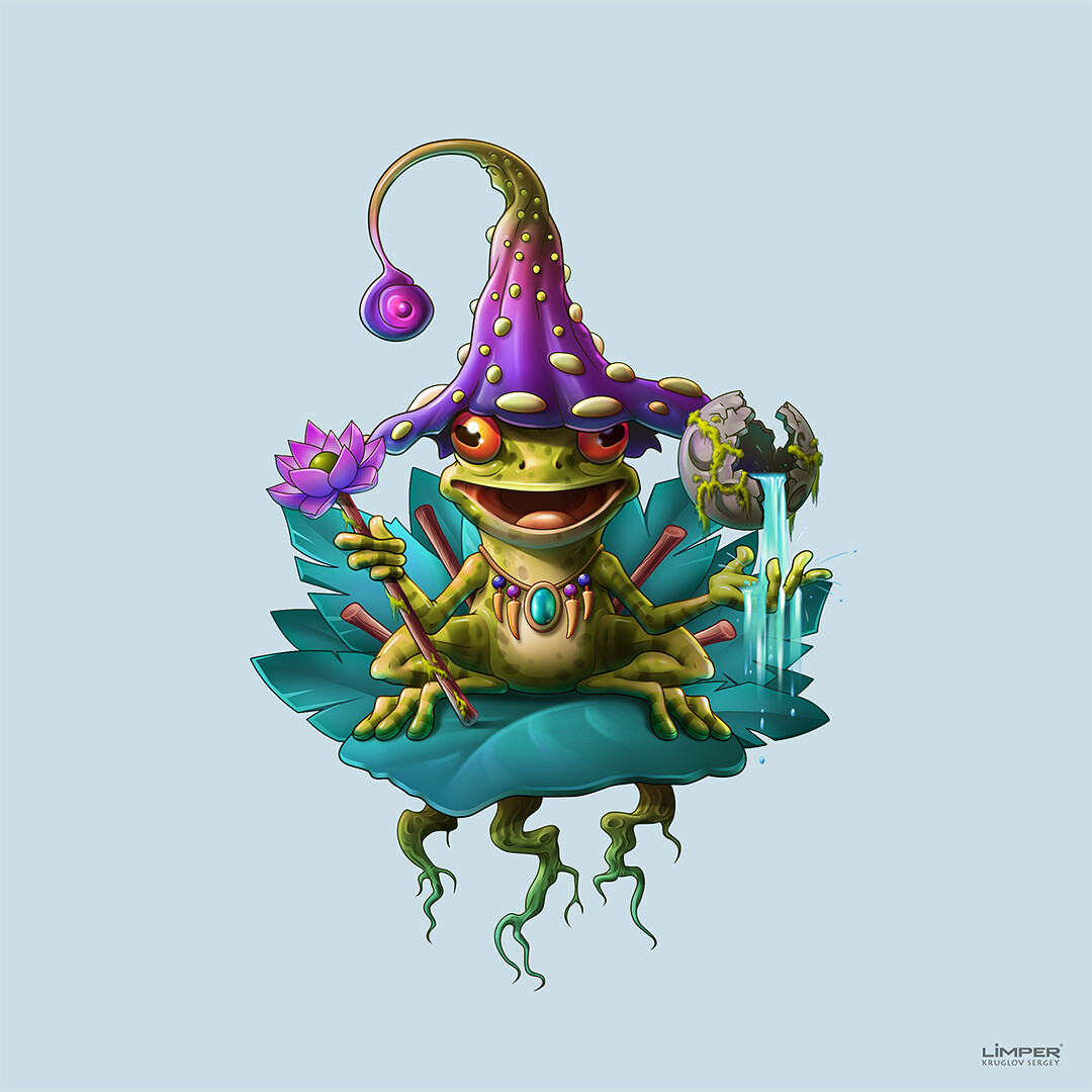 ArtStation - Swamp spirit