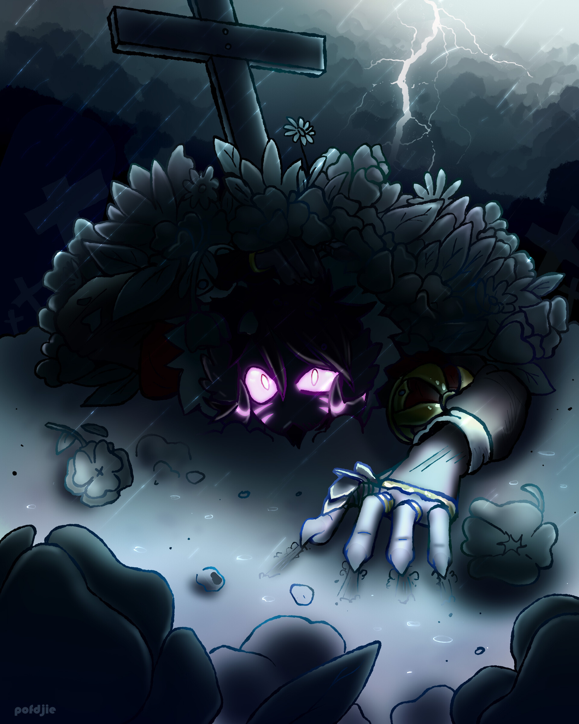 ArtStation - Buried Alive YCH