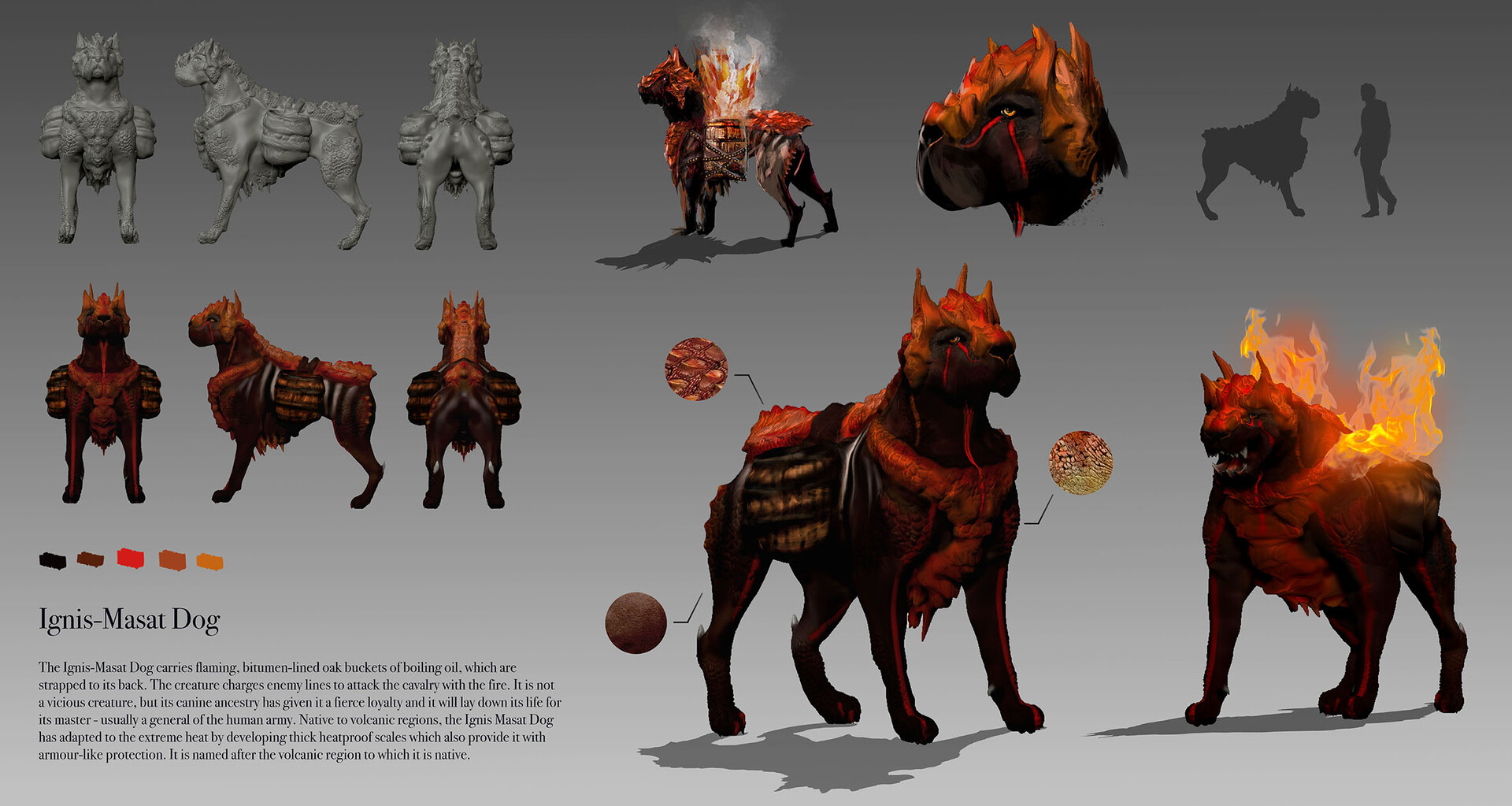 ArtStation - Design Sheets for War Dog, Megan Evetts