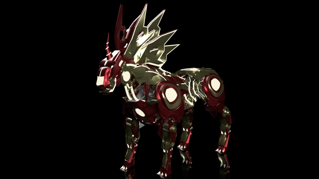 ArtStation - Robot Horse