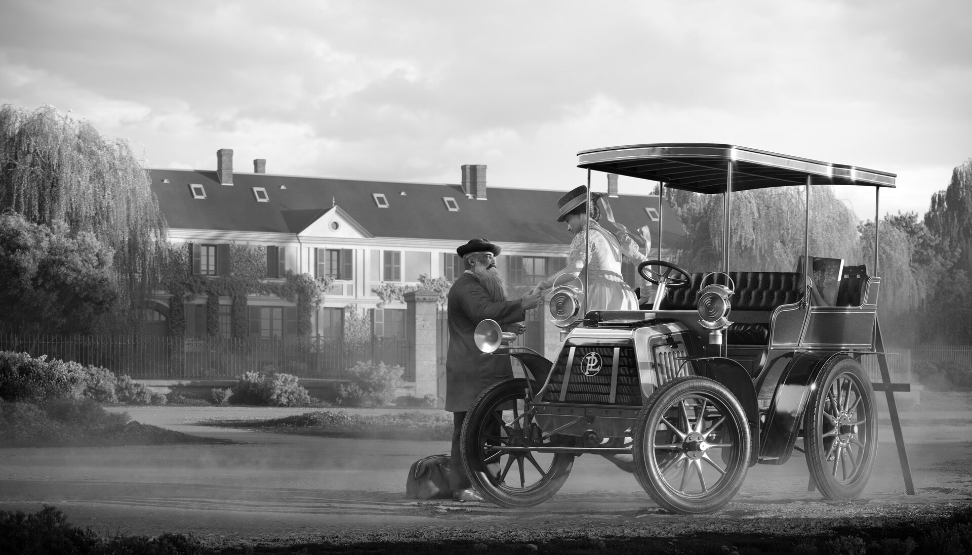 Vida András - Giverny, 1901