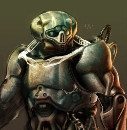 Andy Koval (Koshchenko) - Power armor (Motorized Armor "Bad Dancer ...