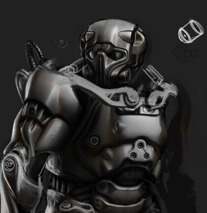 Andy Koval (Koshchenko) - Power armor (Motorized Armor "Bad Dancer ...