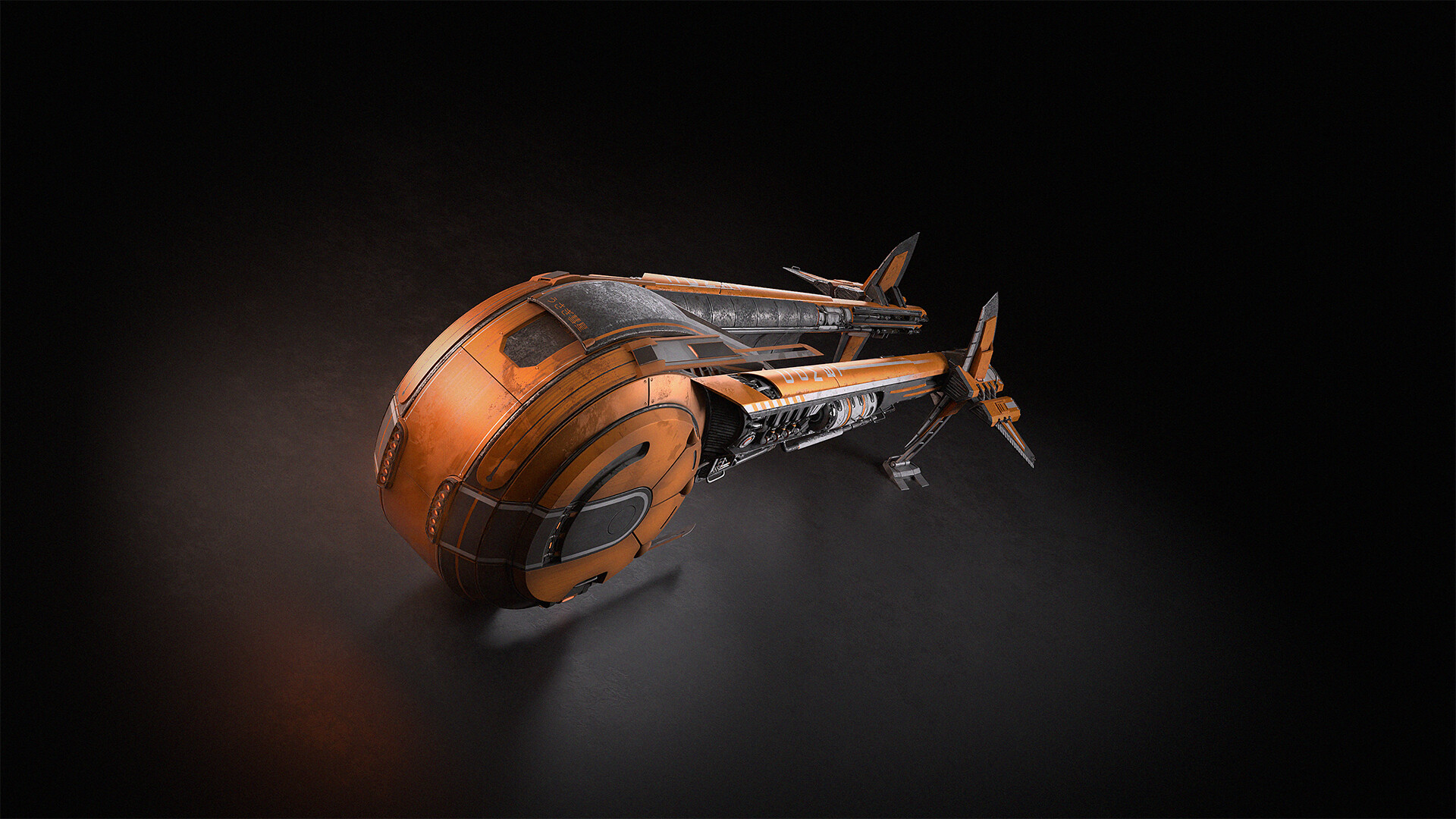 ArtStation - Lightspeed COMET - [ Spaceship ]