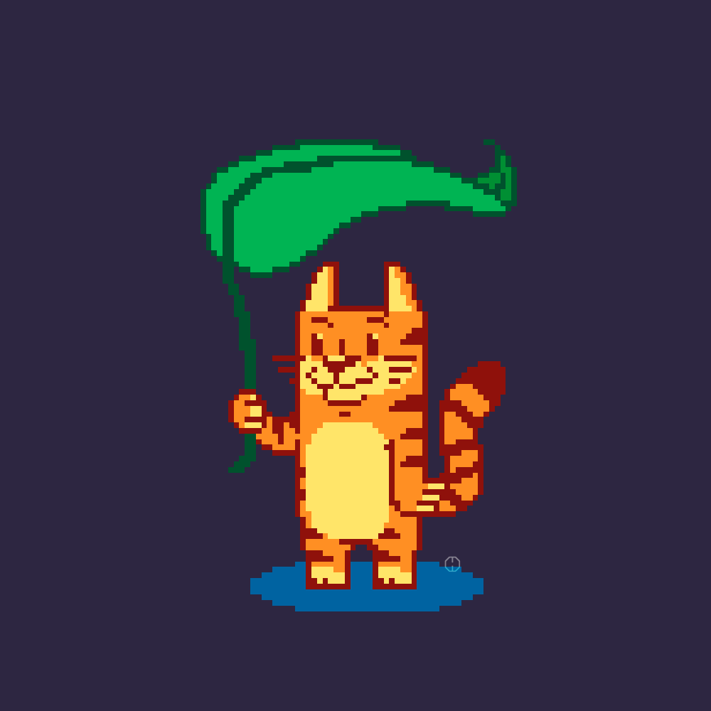 Camilla Jensen - A tiger in the rain.