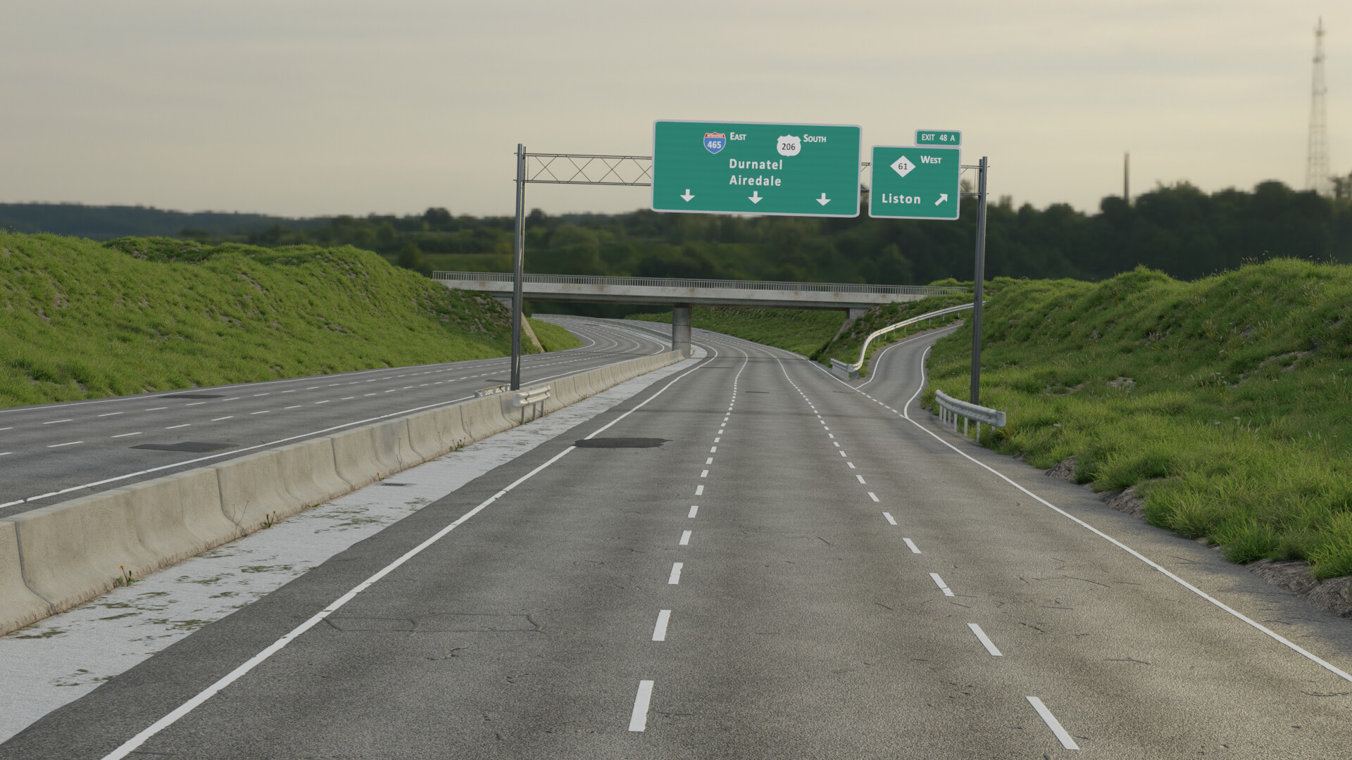 ArtStation - Dream highway