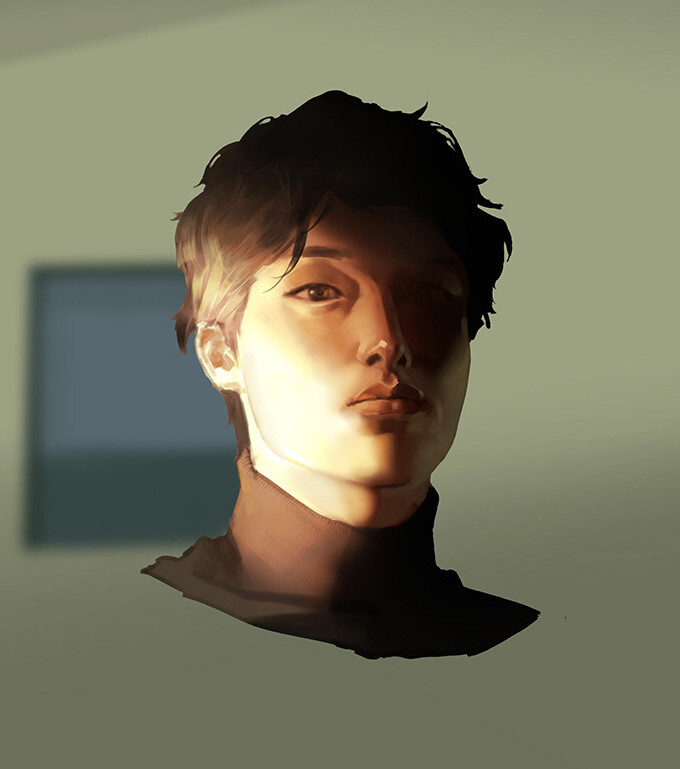 jeong seong hun - Lighting painting practice