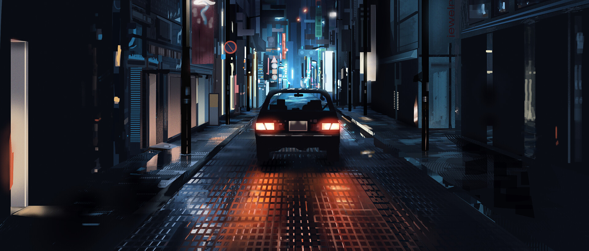 ArtStation - Big city lights