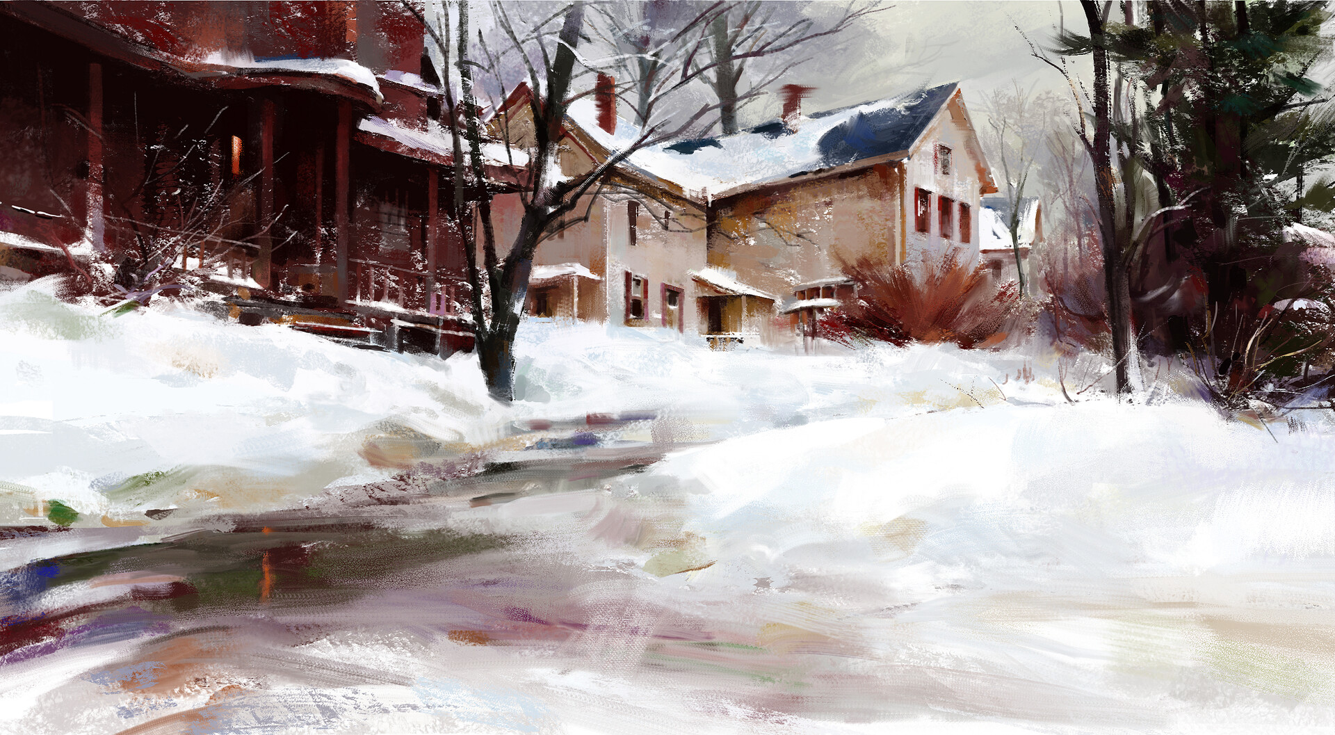 ArtStation - Richard Schmid study