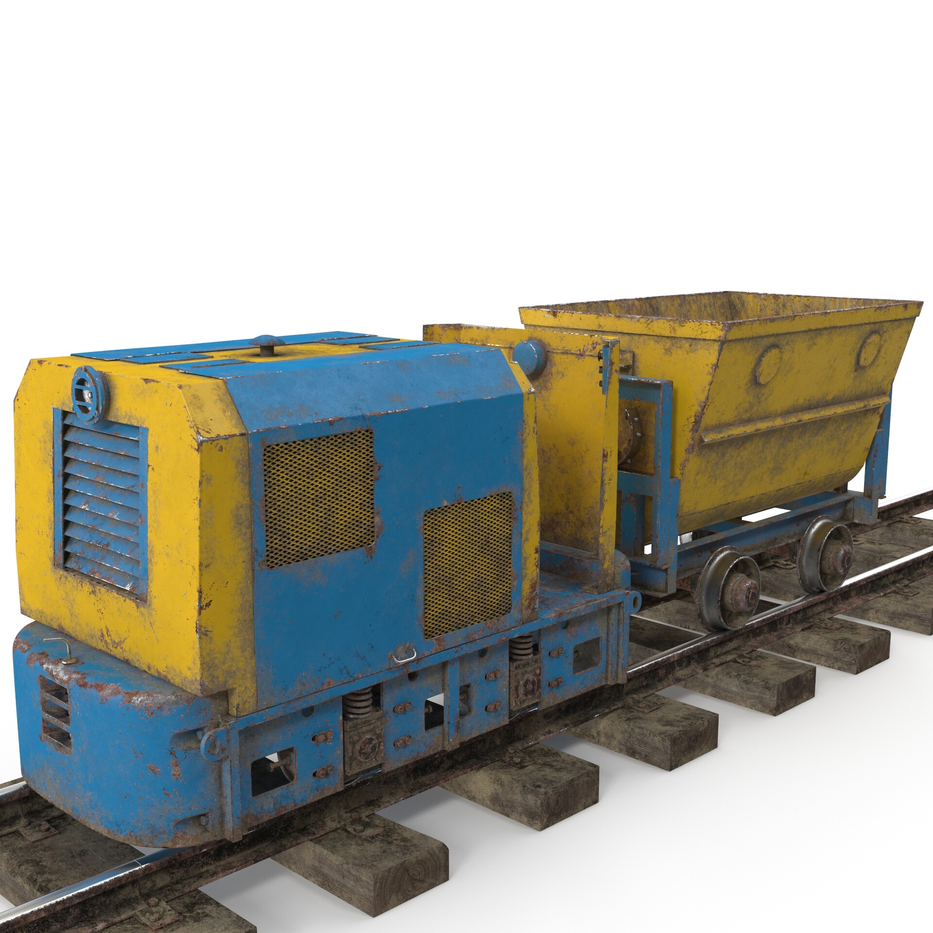 ArtStation - mine wagon